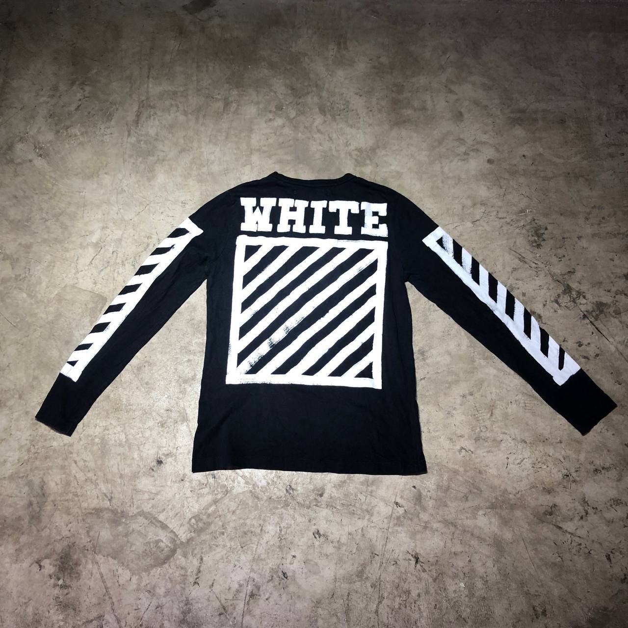 Off-White Off-White Diagonal Box Long sleeves | Grailed