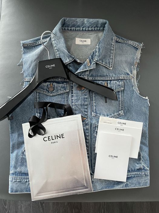 Celine Celine Runway Brand New Denim Vest Limited Edition | Grailed