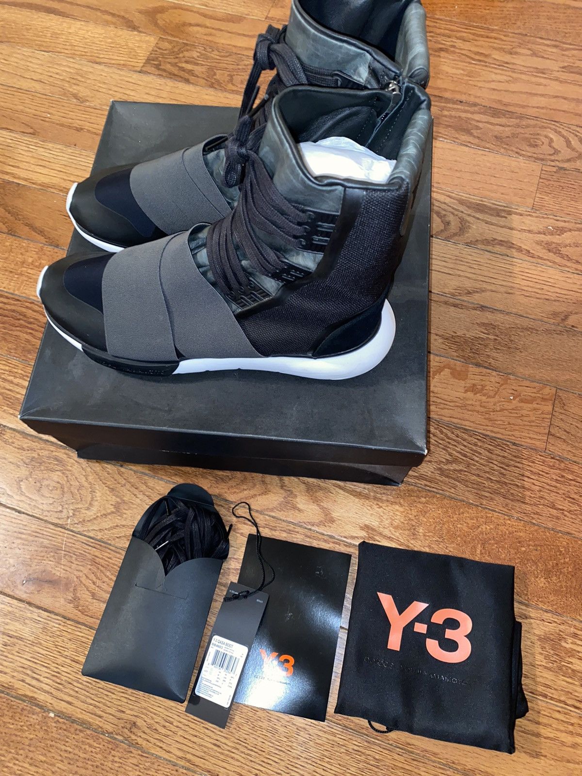 Y-3 Y-3 Qasa High-Top Sneaker Boot | Grailed