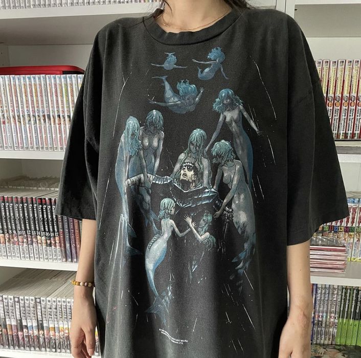 Vintage Berserk Guts Merrow Mermaid Temraw.vtg Tee | Grailed