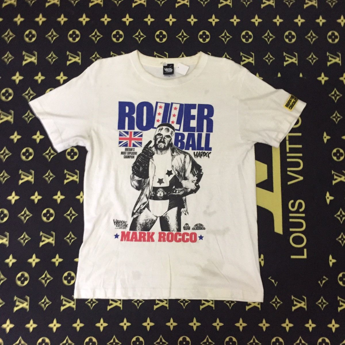 Streetwear × Vintage × Wwe Mark Rocco Roller Ball Hardcore Wrestling ...