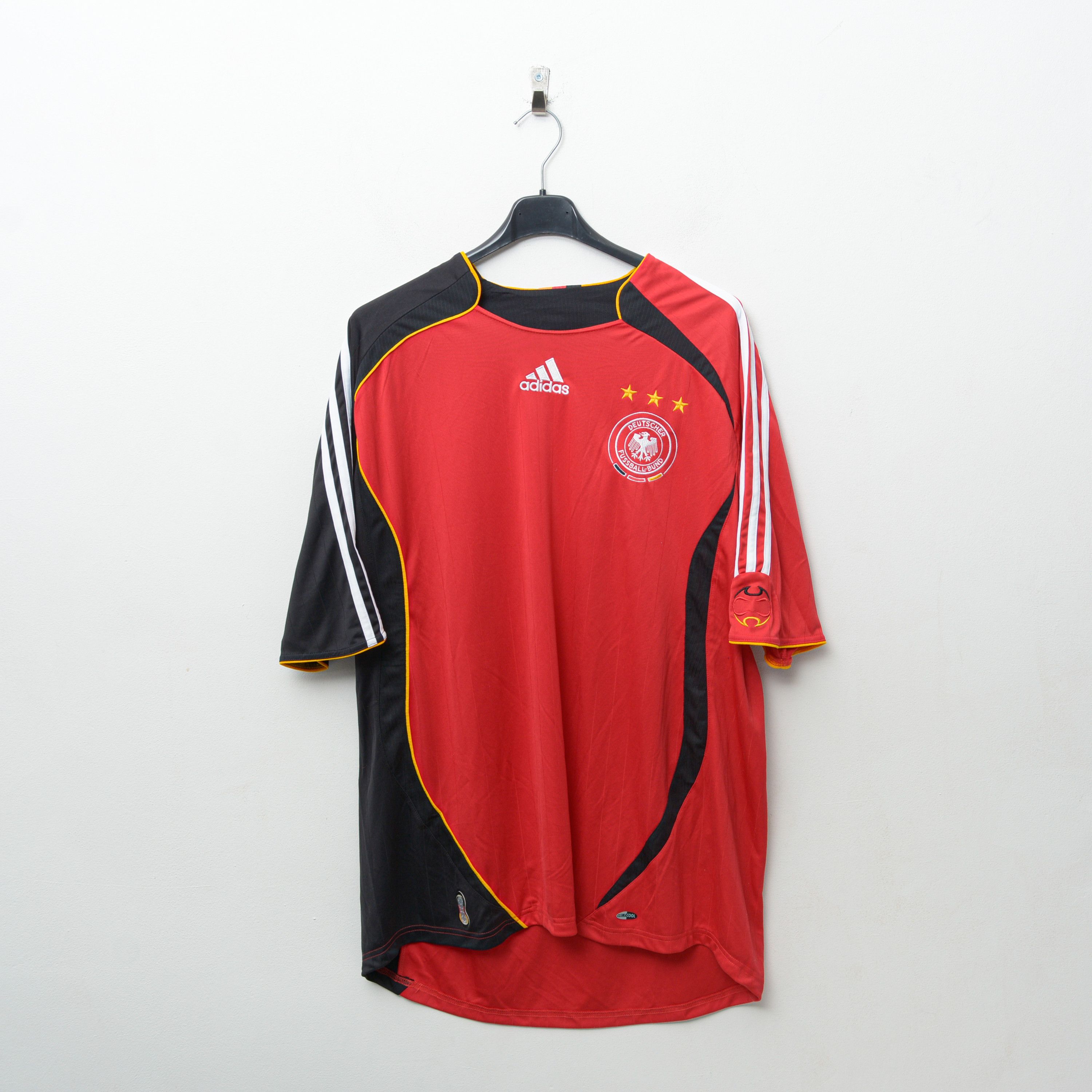 Adidas C05 Germany away Shirt 2006 World Cup jersey kit Red soccer ...