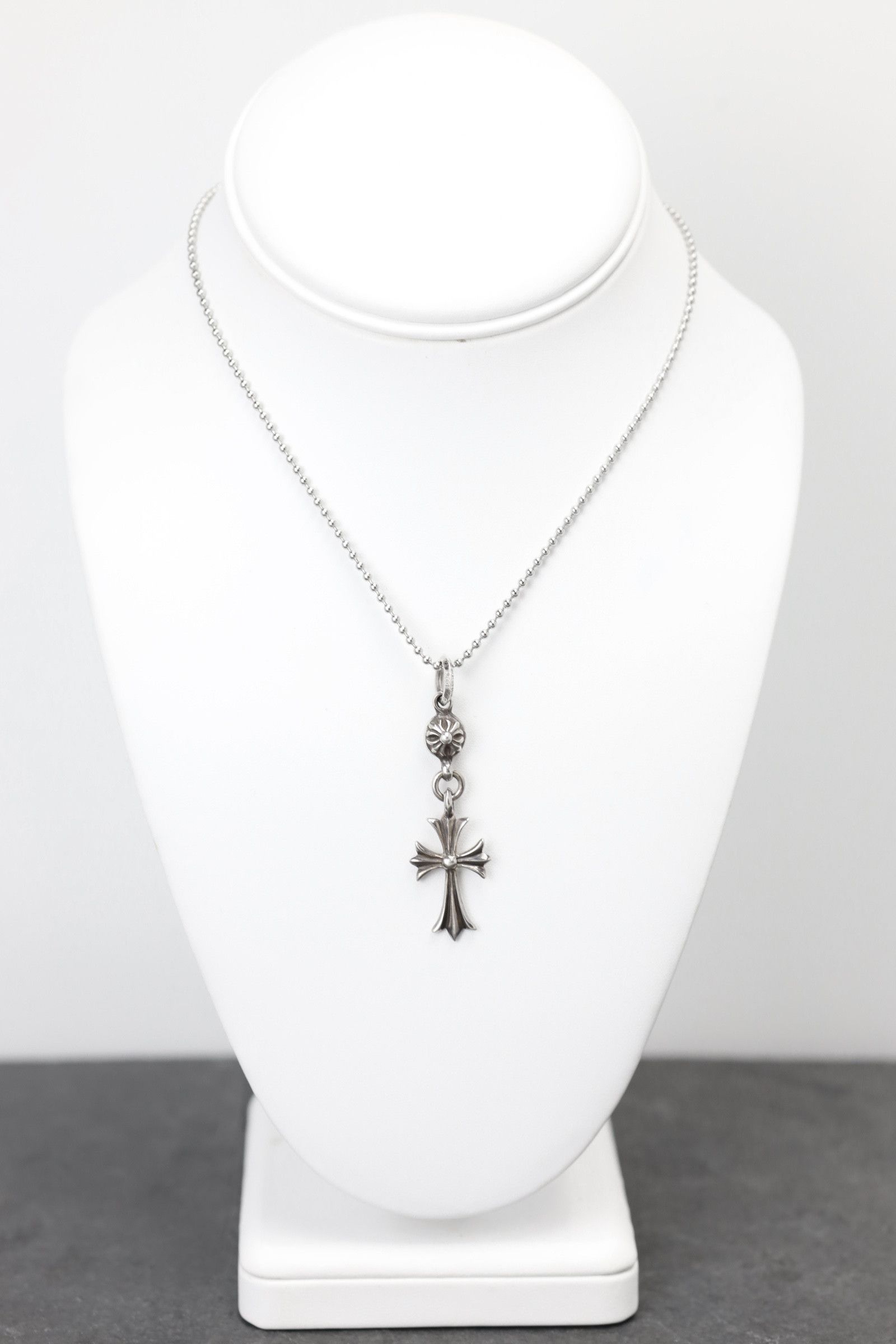 Chrome Hearts Plus Ball and Cross Pendant | Grailed