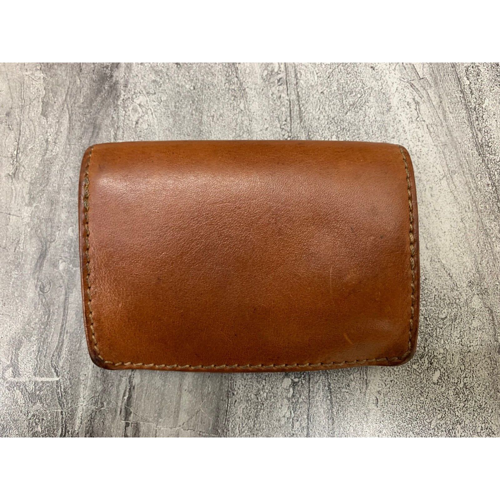 RRL Ralph Lauren Double RL Concho Leather Coin Case Wallet Coin Holder ...