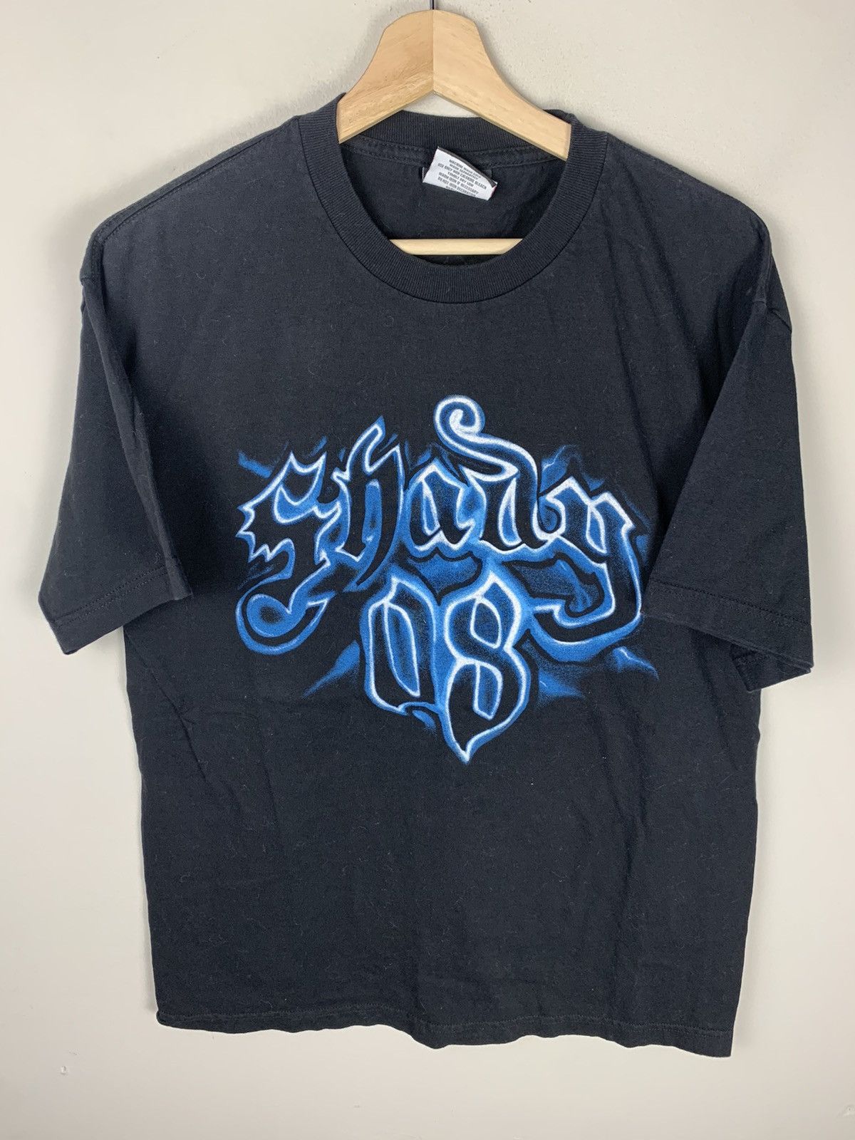 Vintage Vintage Eminem Shady 08 Spray Paint Tee | Grailed