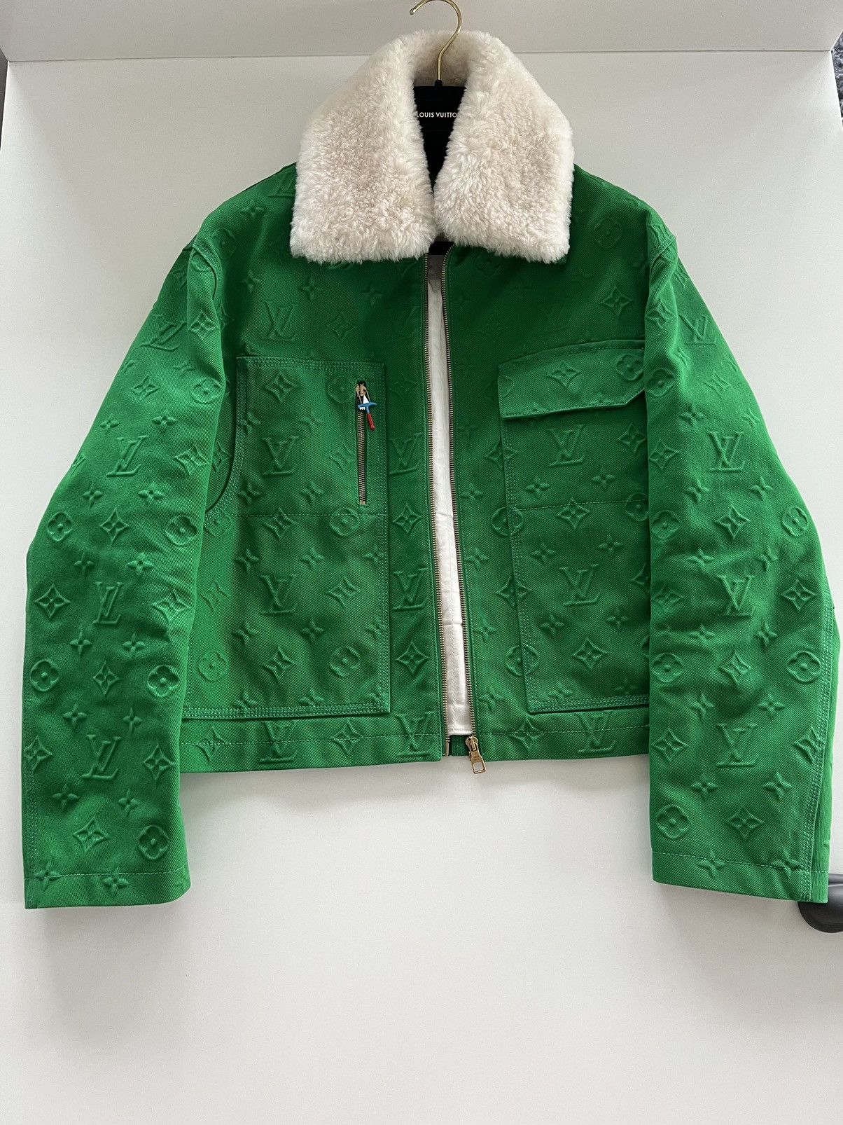 Louis Vuitton Louis Vuitton Green Carpenter Jacket | Grailed
