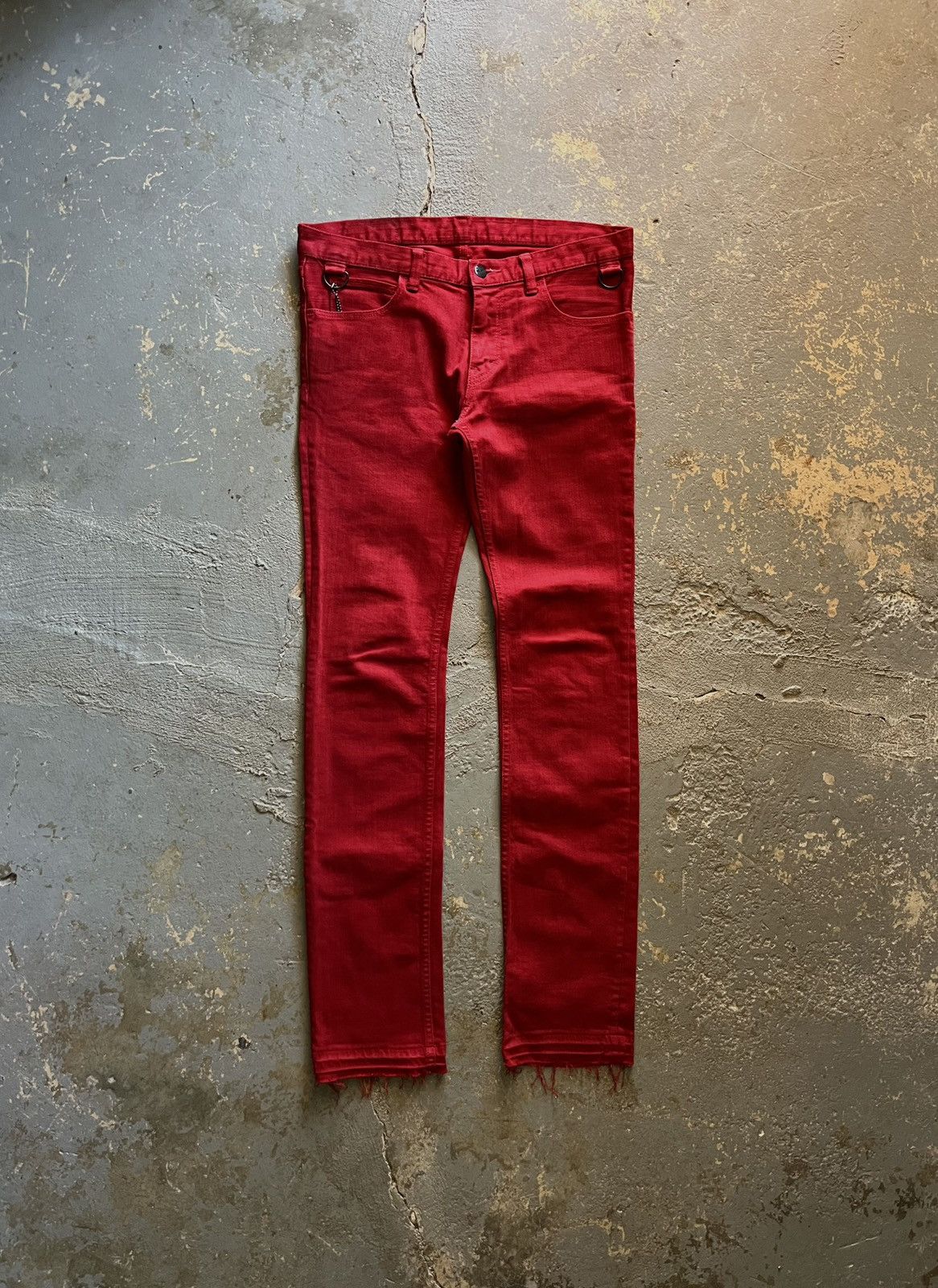 Number (N)ine SS05 “Night Crawler” Coated D-Ring Crying Heart Pain ...