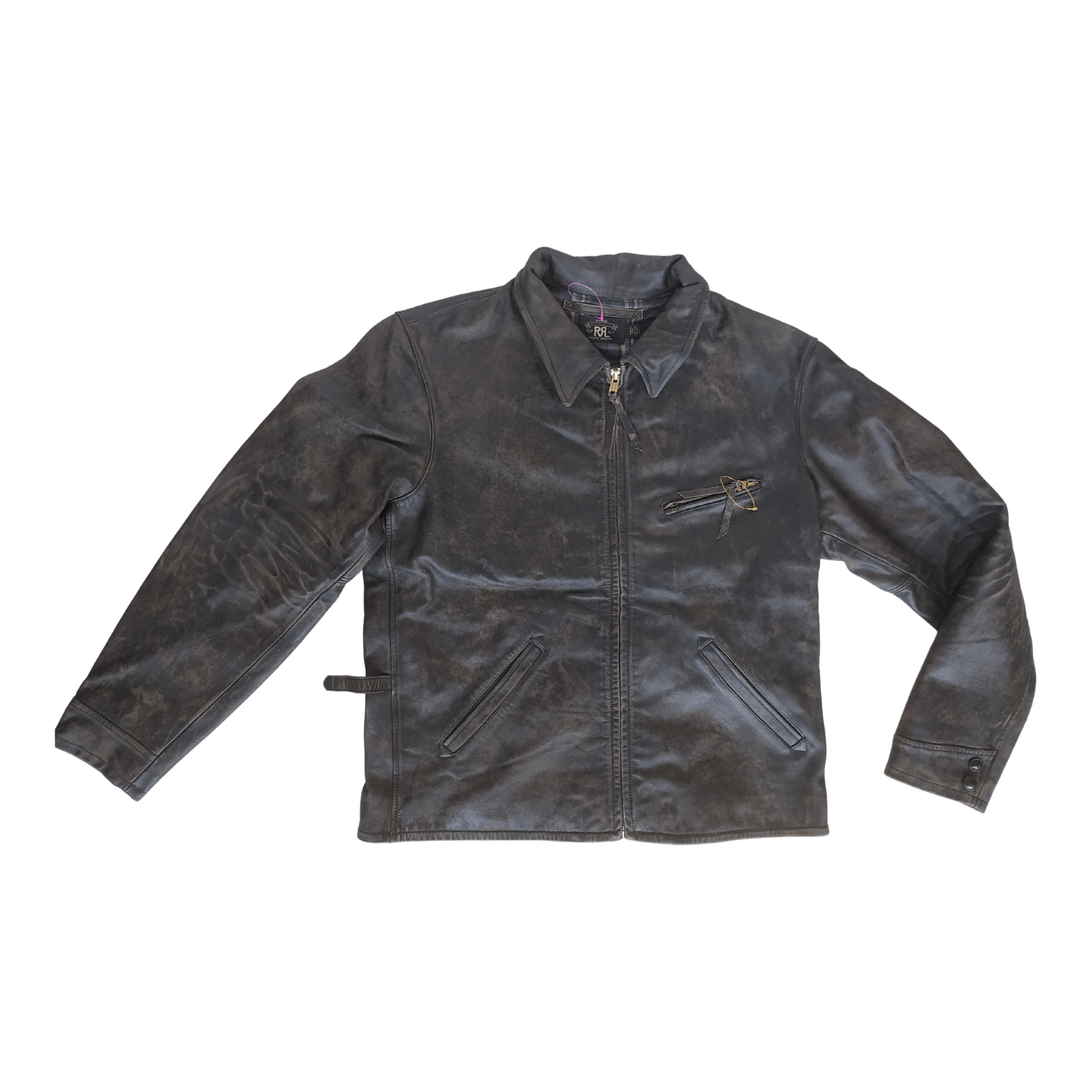 RRL Ralph Lauren Double RL Leather Jacket $1999 | Grailed