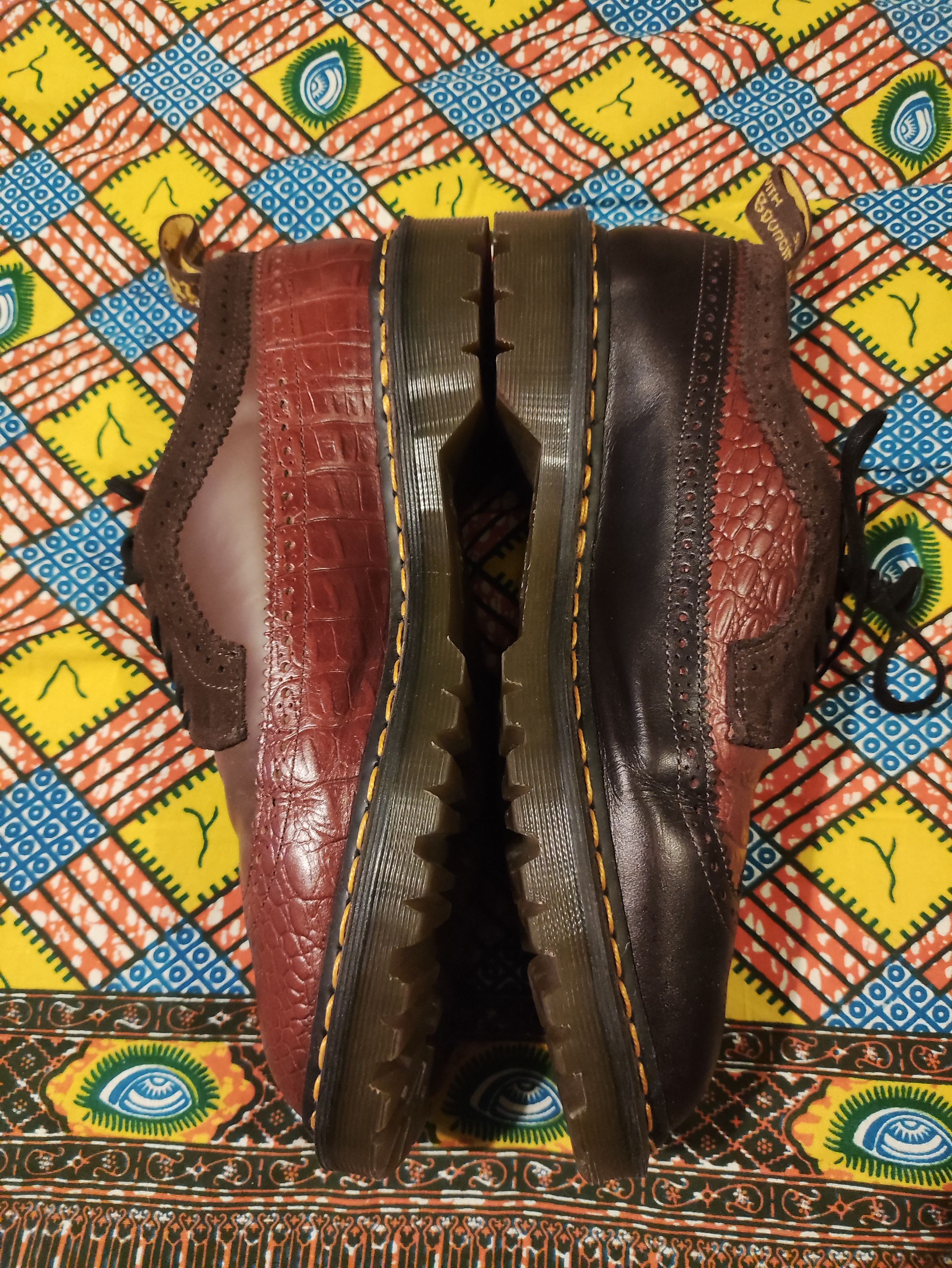 Engineered Garments Mixed material shoe | Grailed
