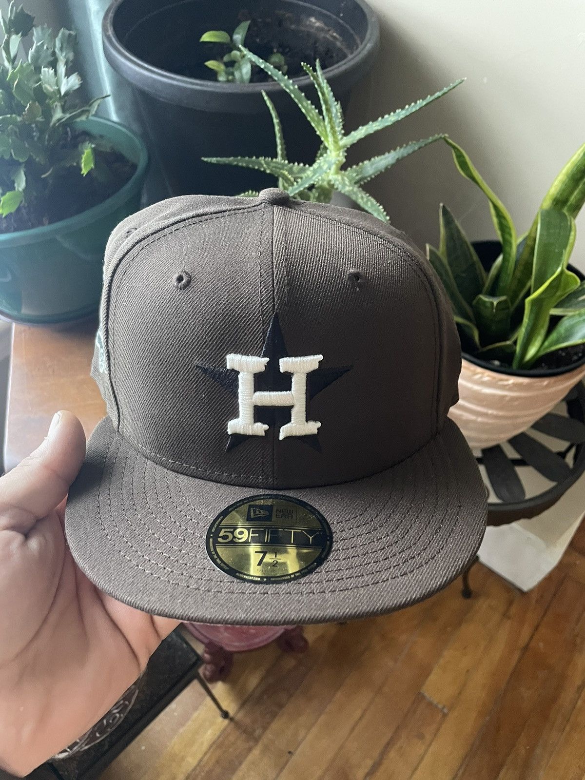Travis Scott New era Houston Astros 45th av patch sz 7 1/2 🧠 bottom ...