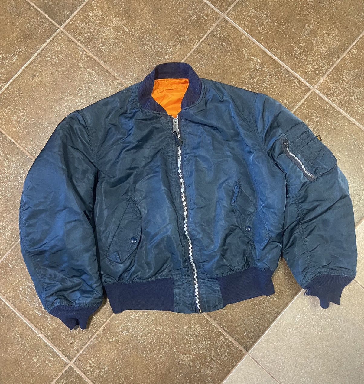 Vintage Vintage alpha industries MA-1 bomber jacket Kanye west USA | Grailed
