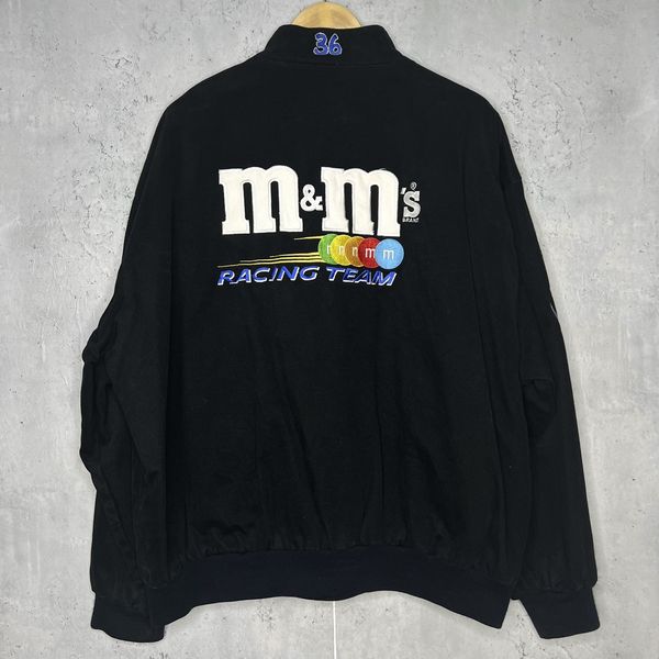 Vintage VTG JH Design Nascar Ken Schrader #36 M&M's Racing Jacket | Grailed