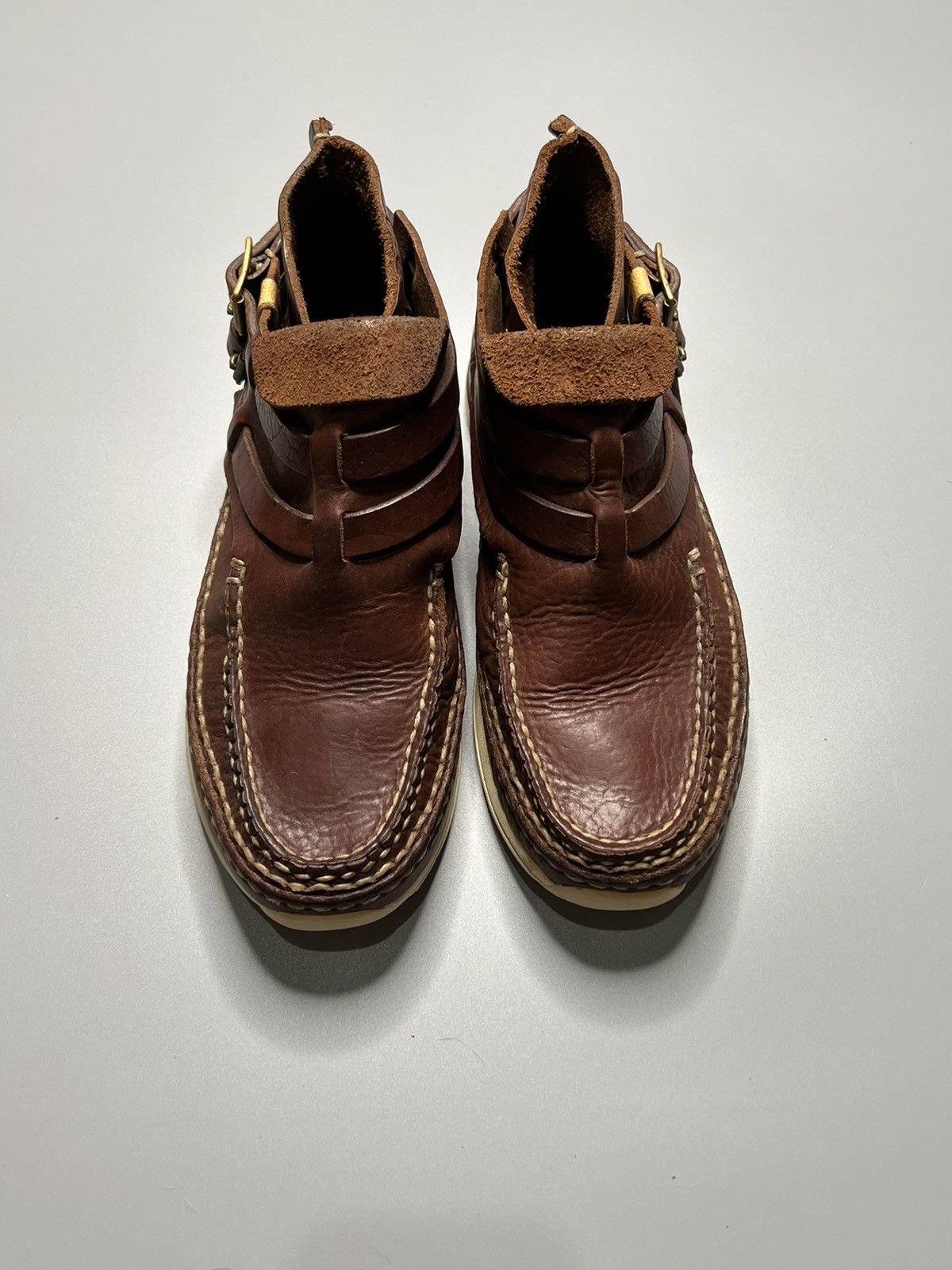 Visvim Visvim Mesa folk Bison Leather | Grailed