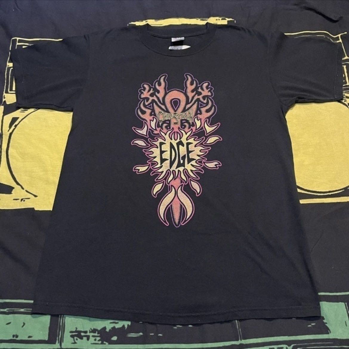 Vintage × WWE × WWF Vintage 2000 WWF Edge & Christian Wrestling Tee ...