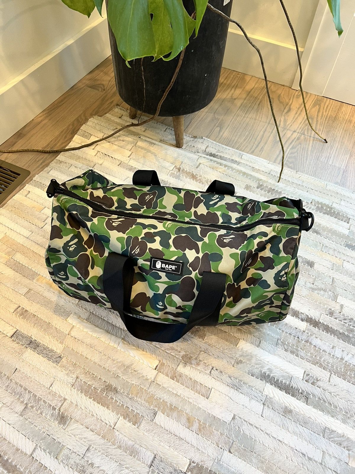 Bape Bape Camo Duffle Bag | Grailed