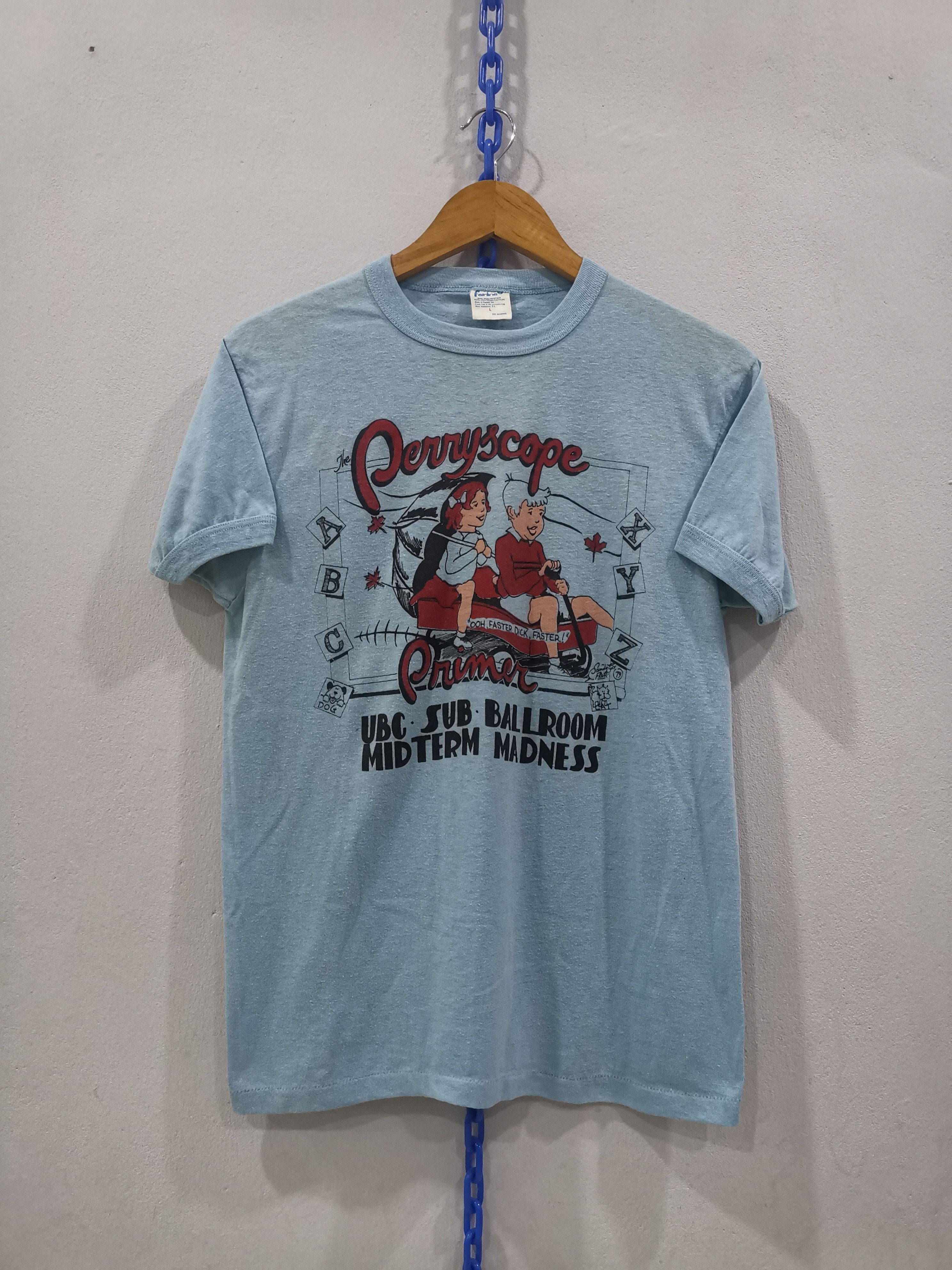 Vintage VTG PERRYSCOPE CONCERT IAN GOMM IGGY POP PAT BENATAR TSHIRT ...