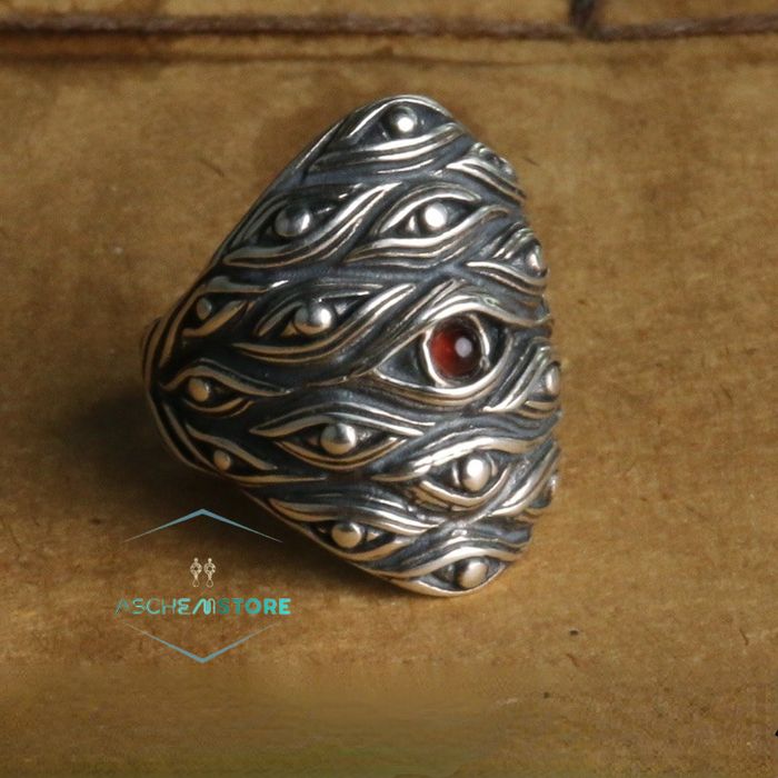 Vintage Red Eye Monster Rings | Grailed