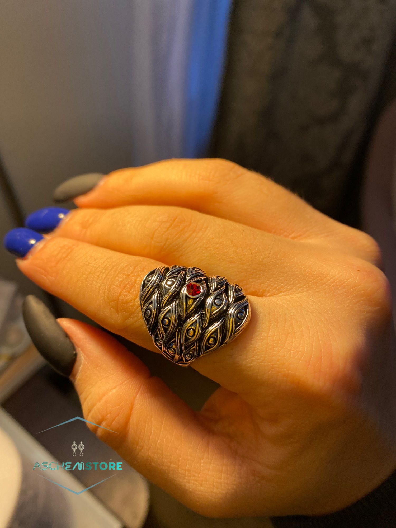 Vintage Red Eye Monster Rings | Grailed