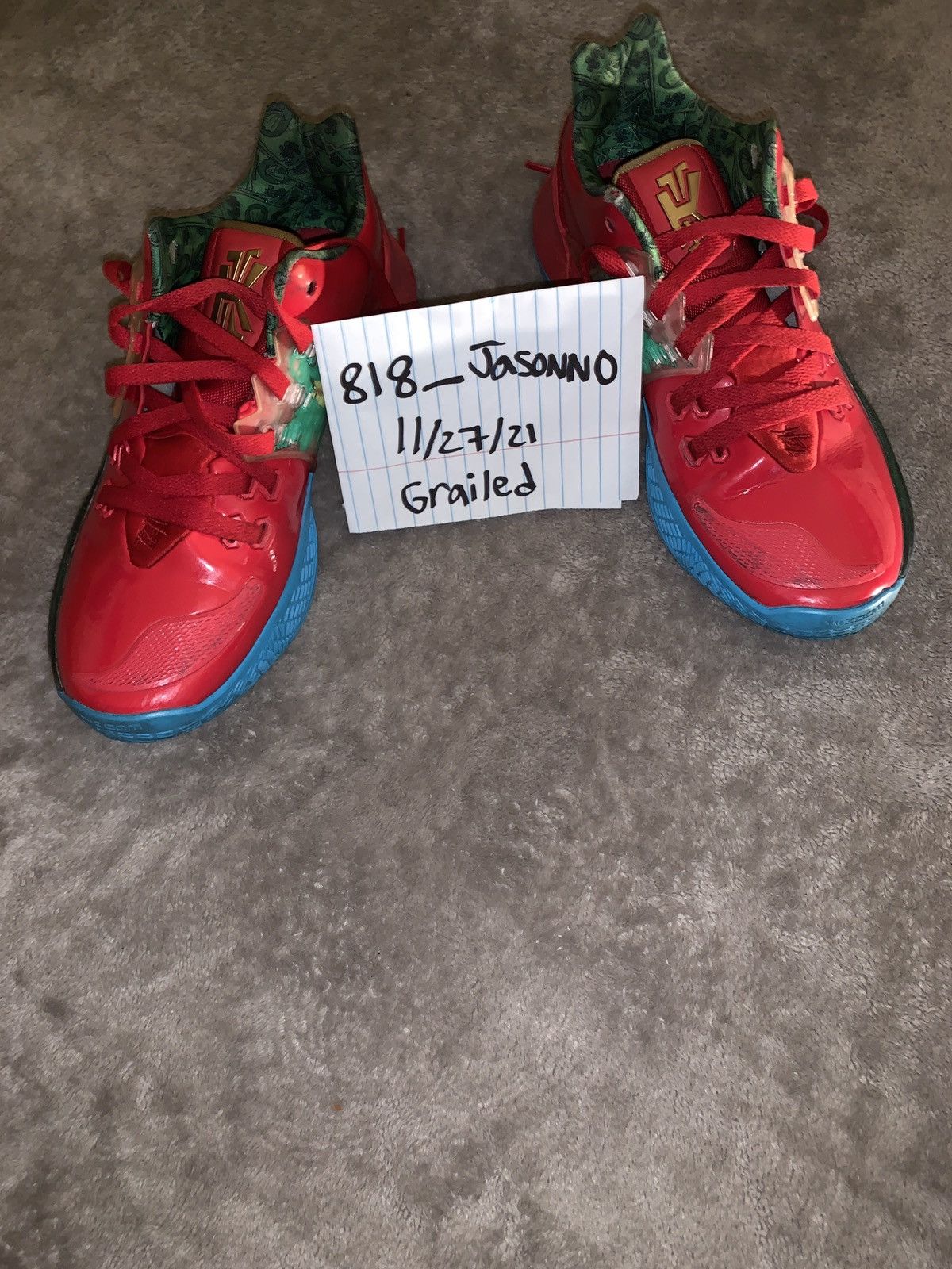 Nike SpongeBob SquarePants x Kyrie Low 2 Mr. Krabs' | Grailed