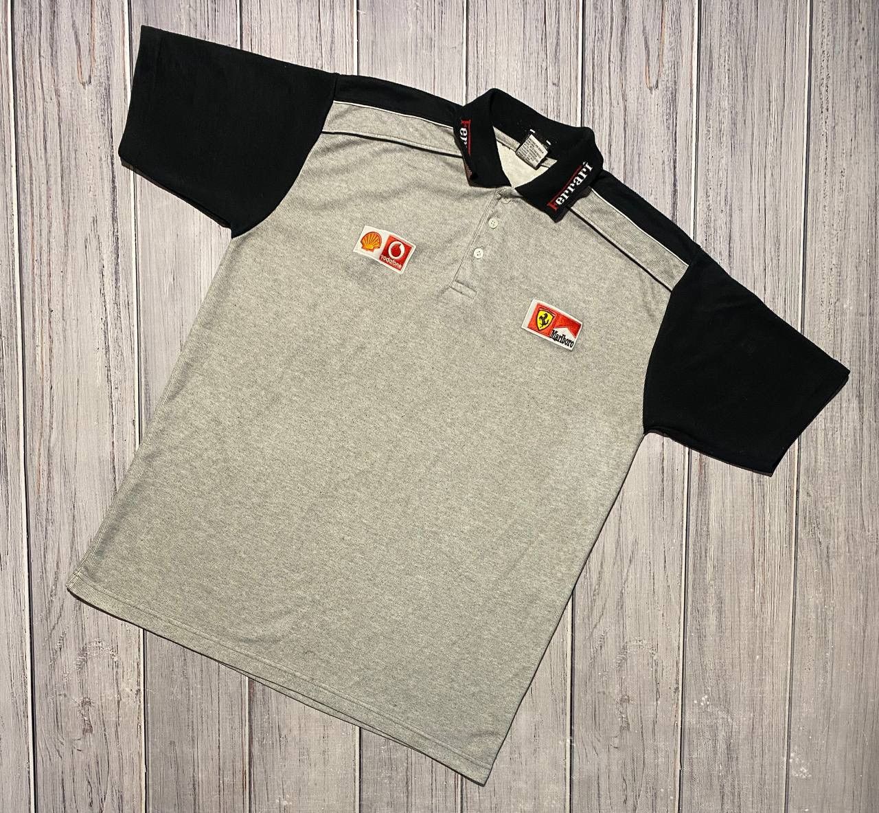 Vintage Vintage Ferrari Racing F1 Shirt Polo 90s Marlboro Vodafone ...