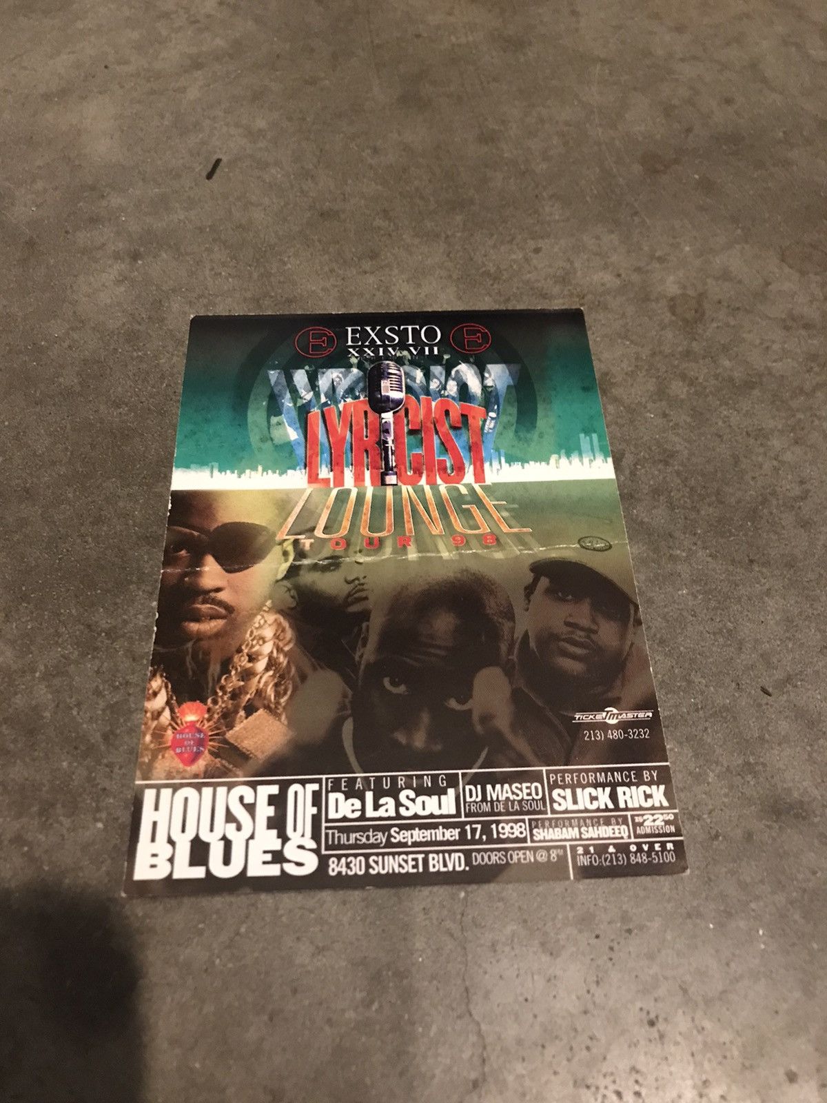Art Lyricist Lounge Hip Hop Flyer 1998 | Grailed Art Lyricist Lounge Hip Hop Flyer 1998 | Grailed