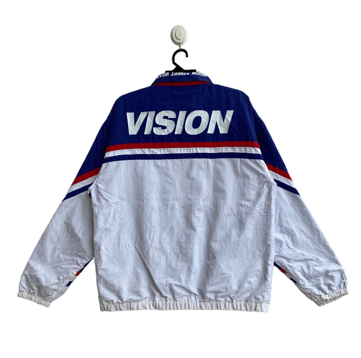 Vintage Vision Street Wear colorblock retro jacket | Grailed