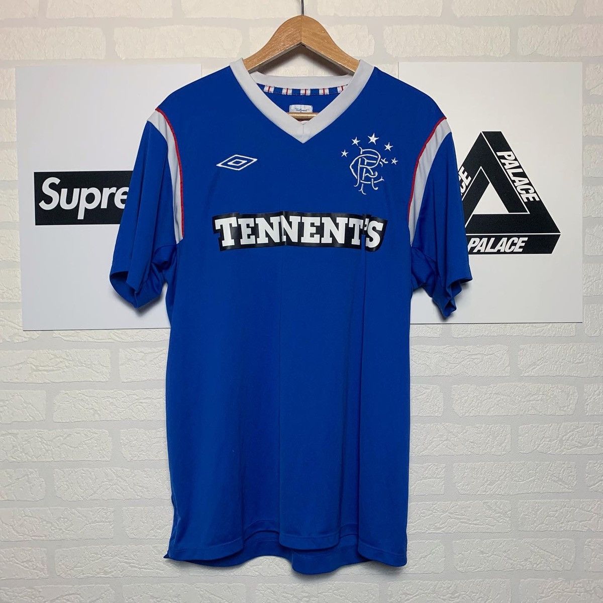 Soccer Jersey × Umbro × Vintage Glasgow Rangers football soccer jersey ...