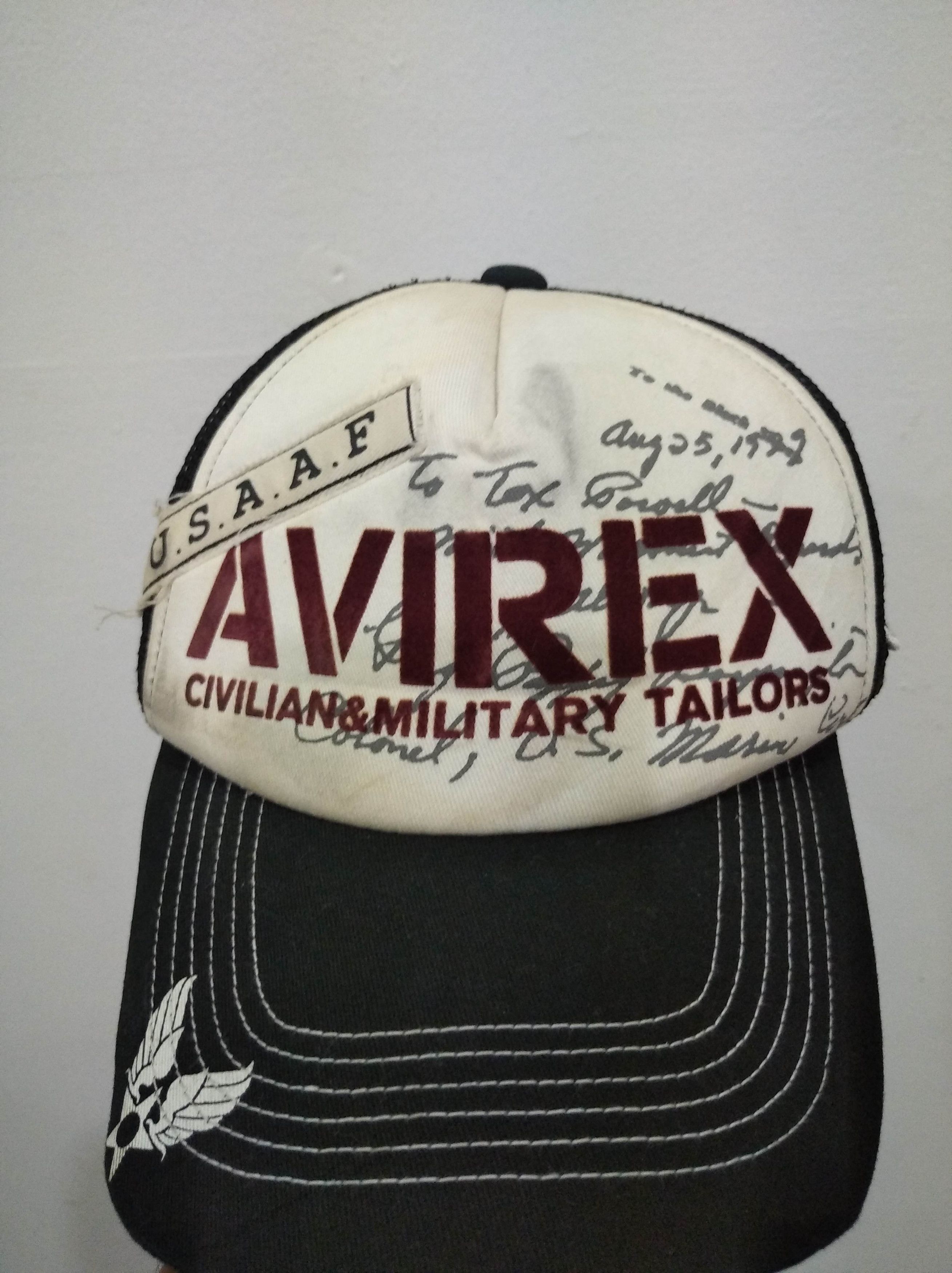 Avirex × Hats × Trucker Hat Avirex military truckers hats cap | Grailed