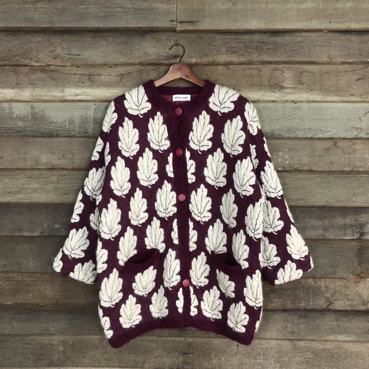 Other × Patterned Cardigans × Pierre Cardin Pierre Cardin Paislee Knit Cardigan | Grailed