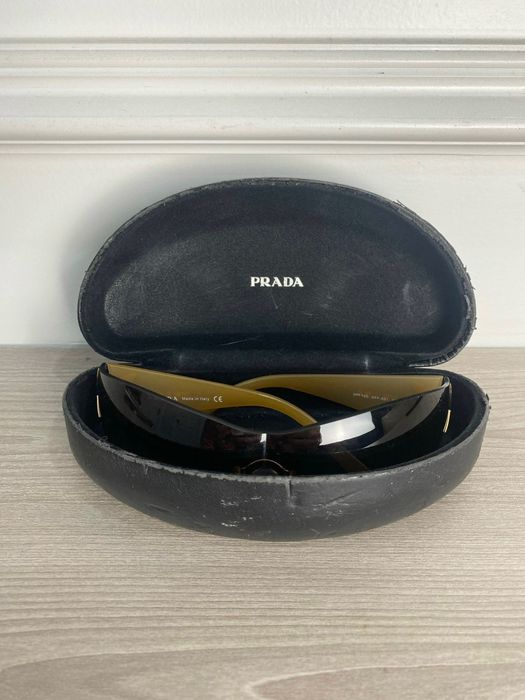 Vintage Prada Wrap Around Star Sunglasses | Grailed