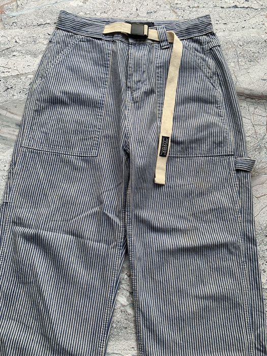 Vintage Reknat Hickory Stripe Denim Carpenter Pants | Grailed