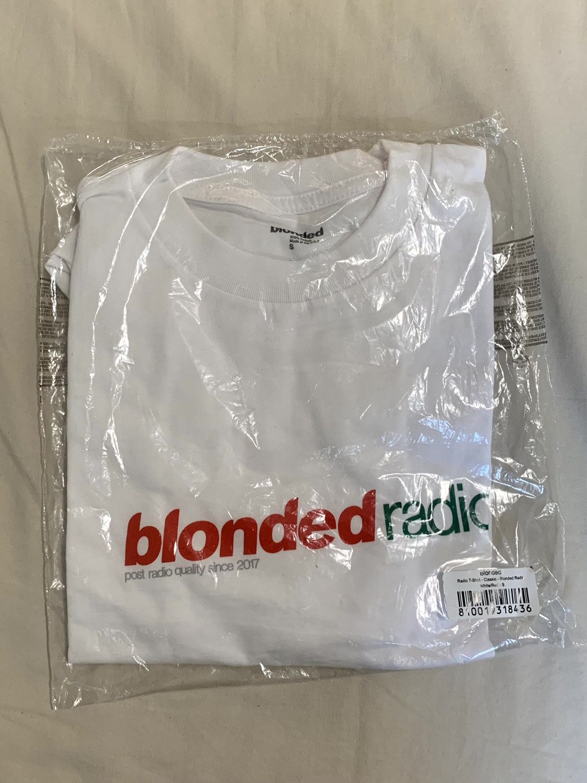Frank Ocean Blonded Radio Italia Tee | Grailed