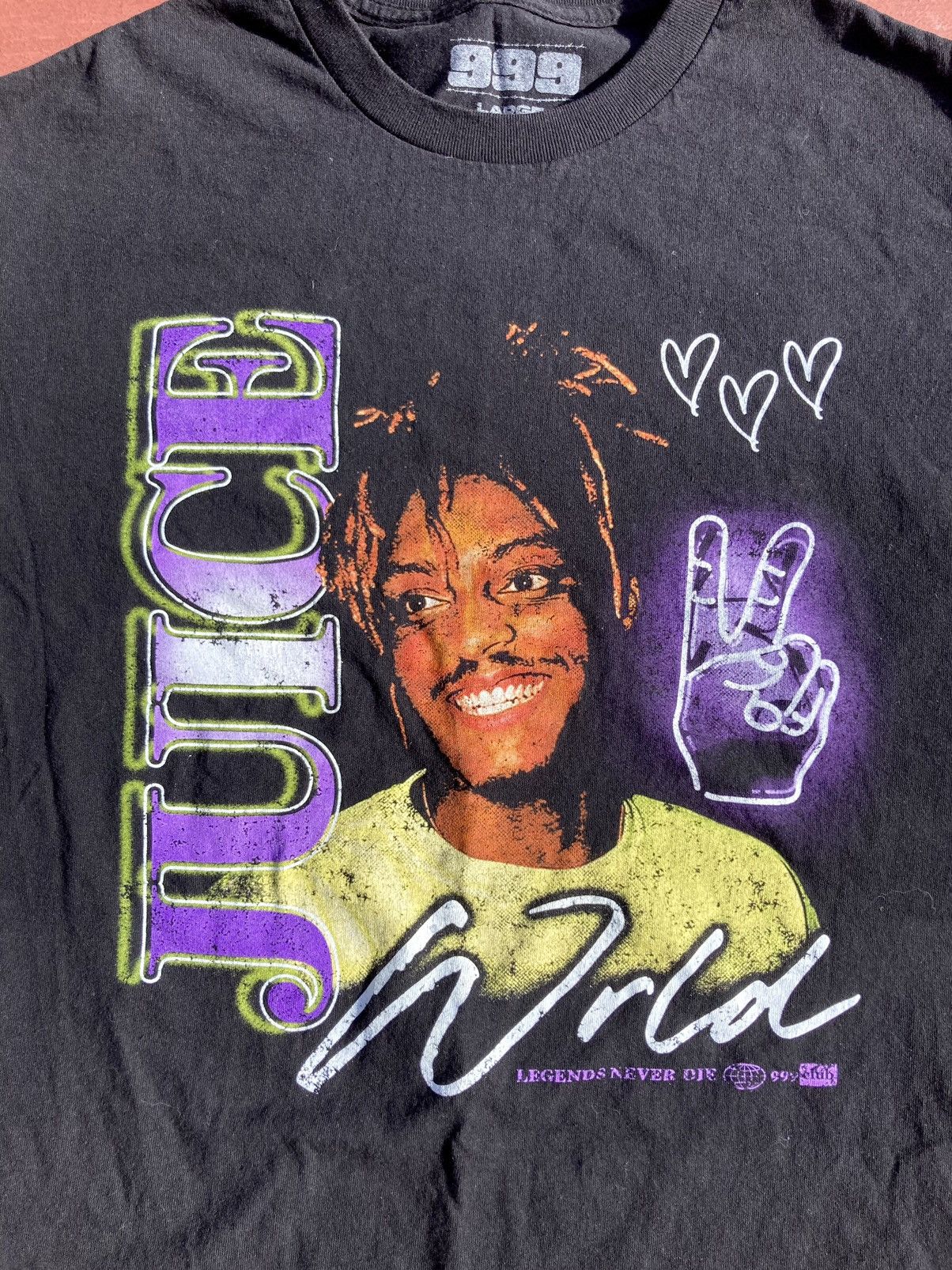 Supreme Juice World Memorial Rap Tee | Grailed