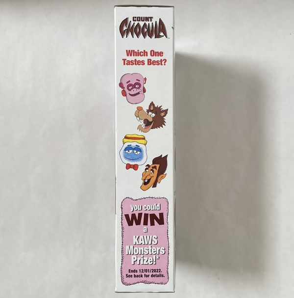 Kaws KAWS General Mills Monsters Count Chocula Family Size Cereal | Grailed
