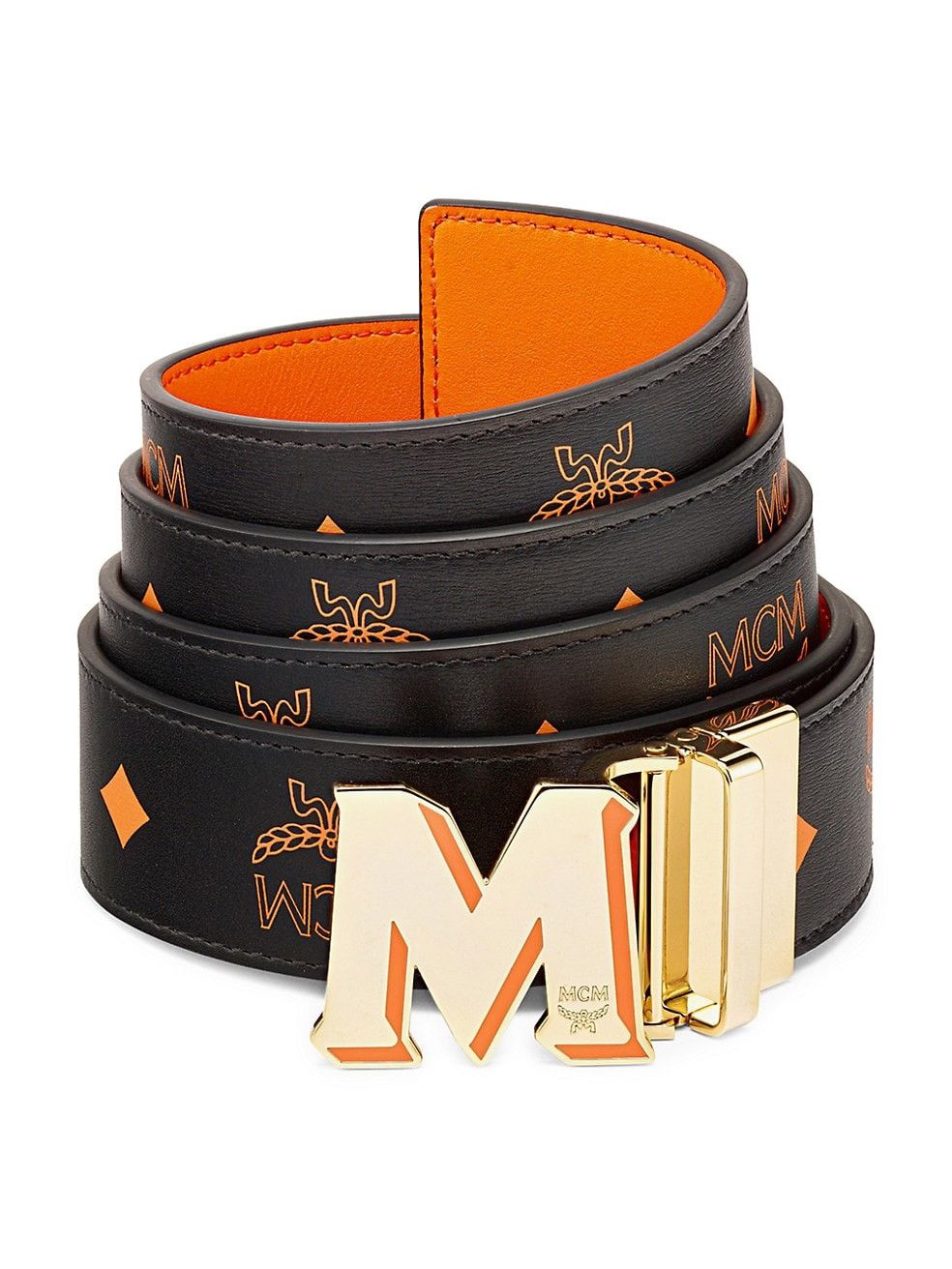 MCM MCM Claus Epoxy M Reversible Leather Belt | Grailed
