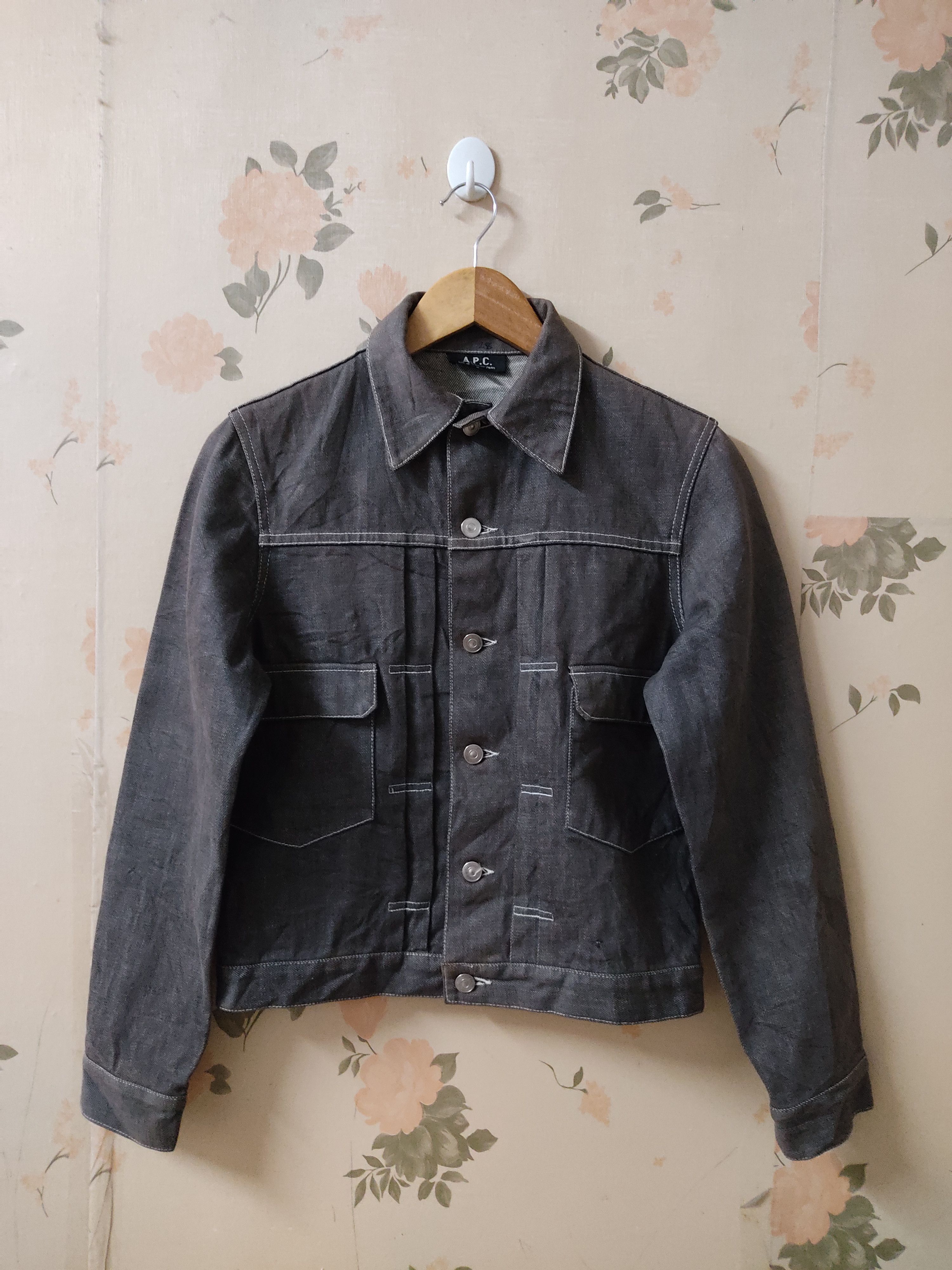 A.P.C. A.P.C SALVAGE DENIM JACKET | Grailed