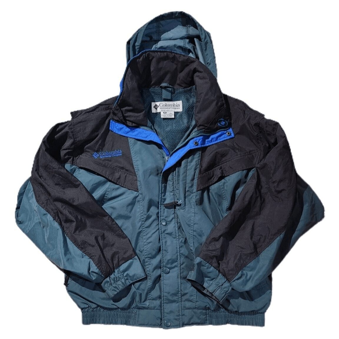 Columbia Columbia Nylon Jacket Full Zip Coat RN 69724 CA 05367 Men's ...