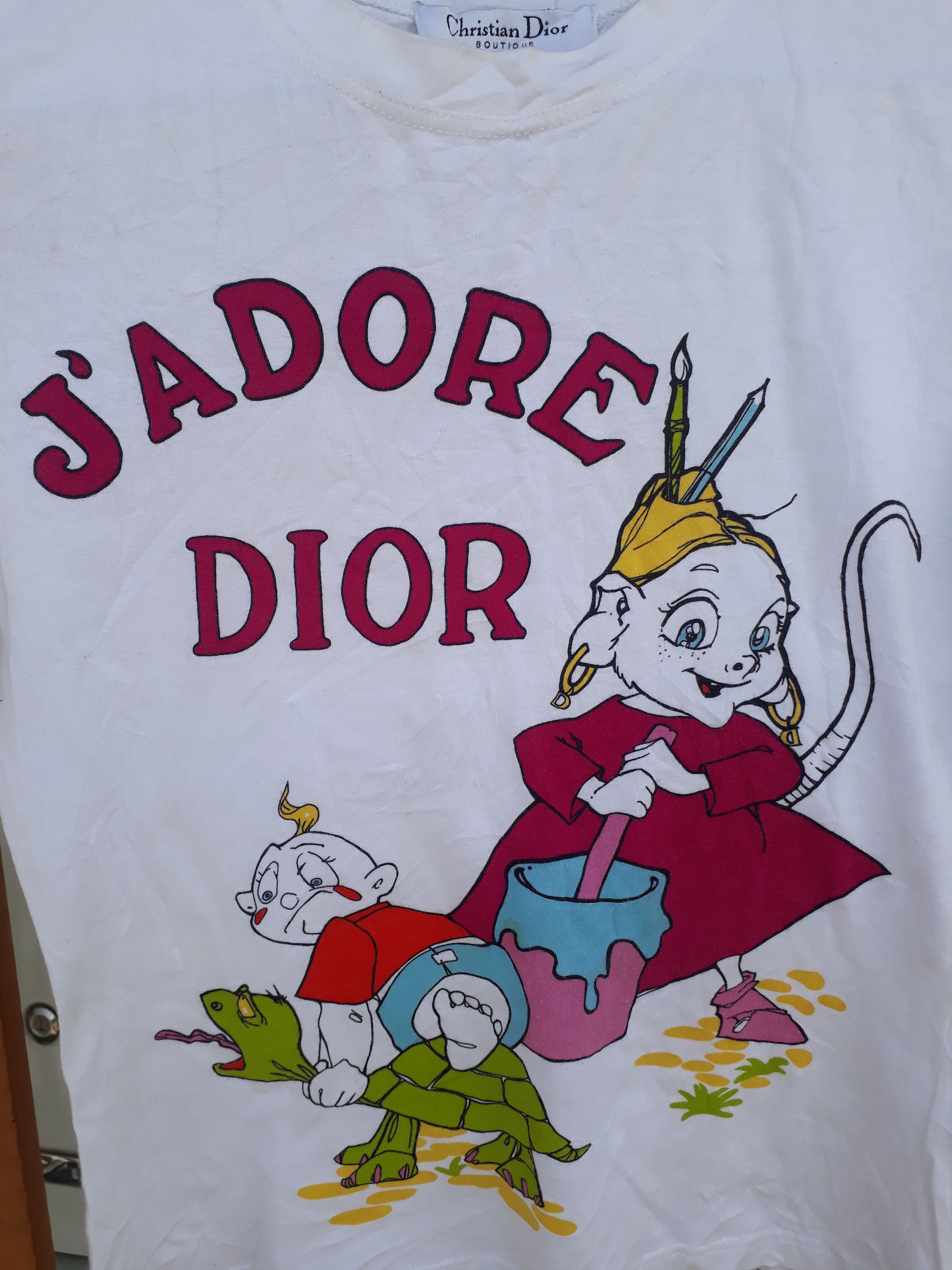 Dior FINAL DROP AUTHENTIC 2002 Iconic J’adore Dior Cartoon | Grailed
