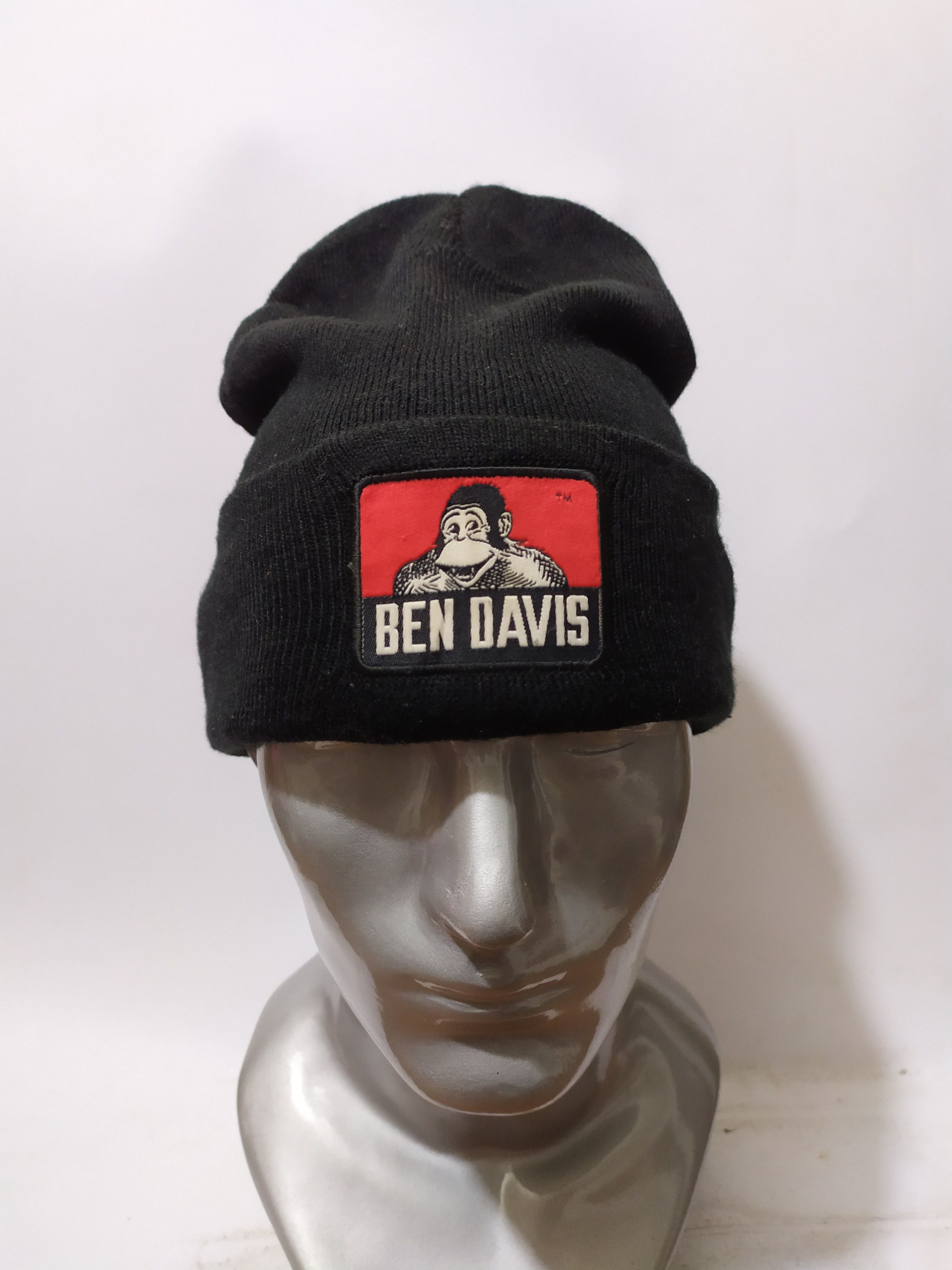 Ben Davis Ben Davis Big Embroidery Logo Design Beanie Hats | Grailed