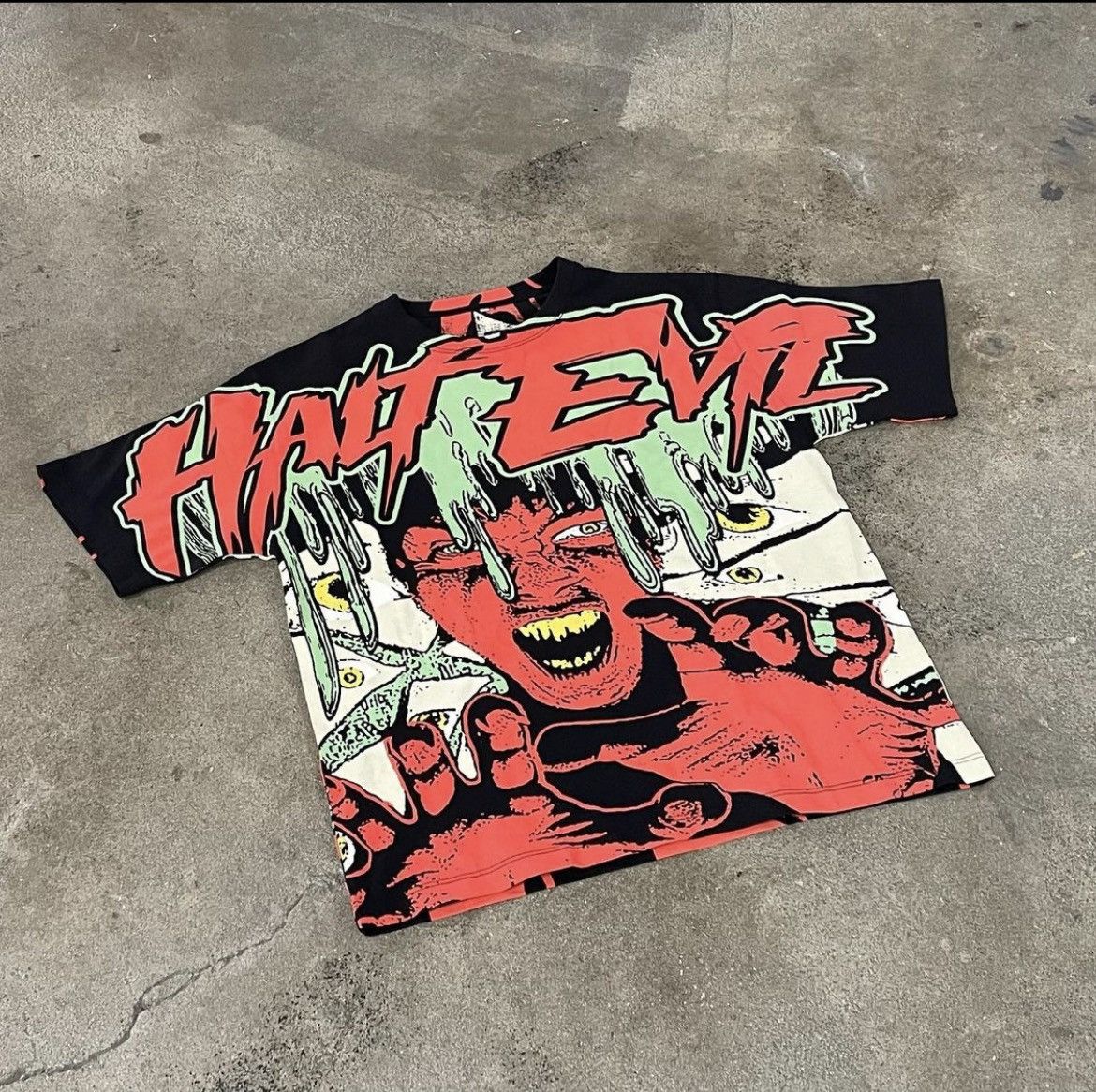 Half Evil × Japanese Brand × Streetwear Half Evil 333 Always Watching ...