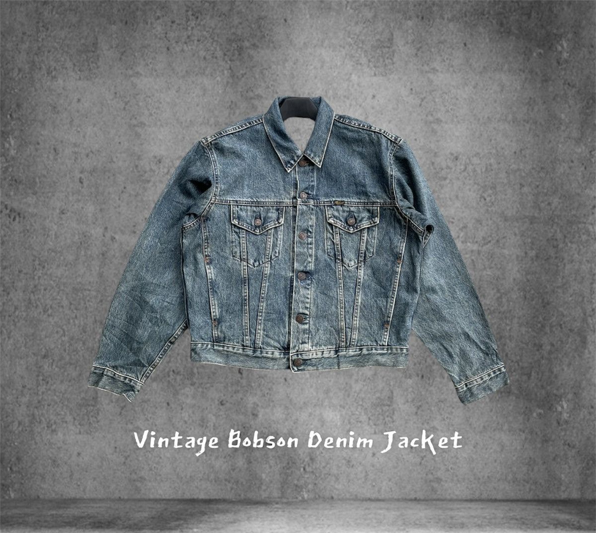 Denim Jacket × Japanese Brand × Vintage Bobson Vintage Denim Jacket ...