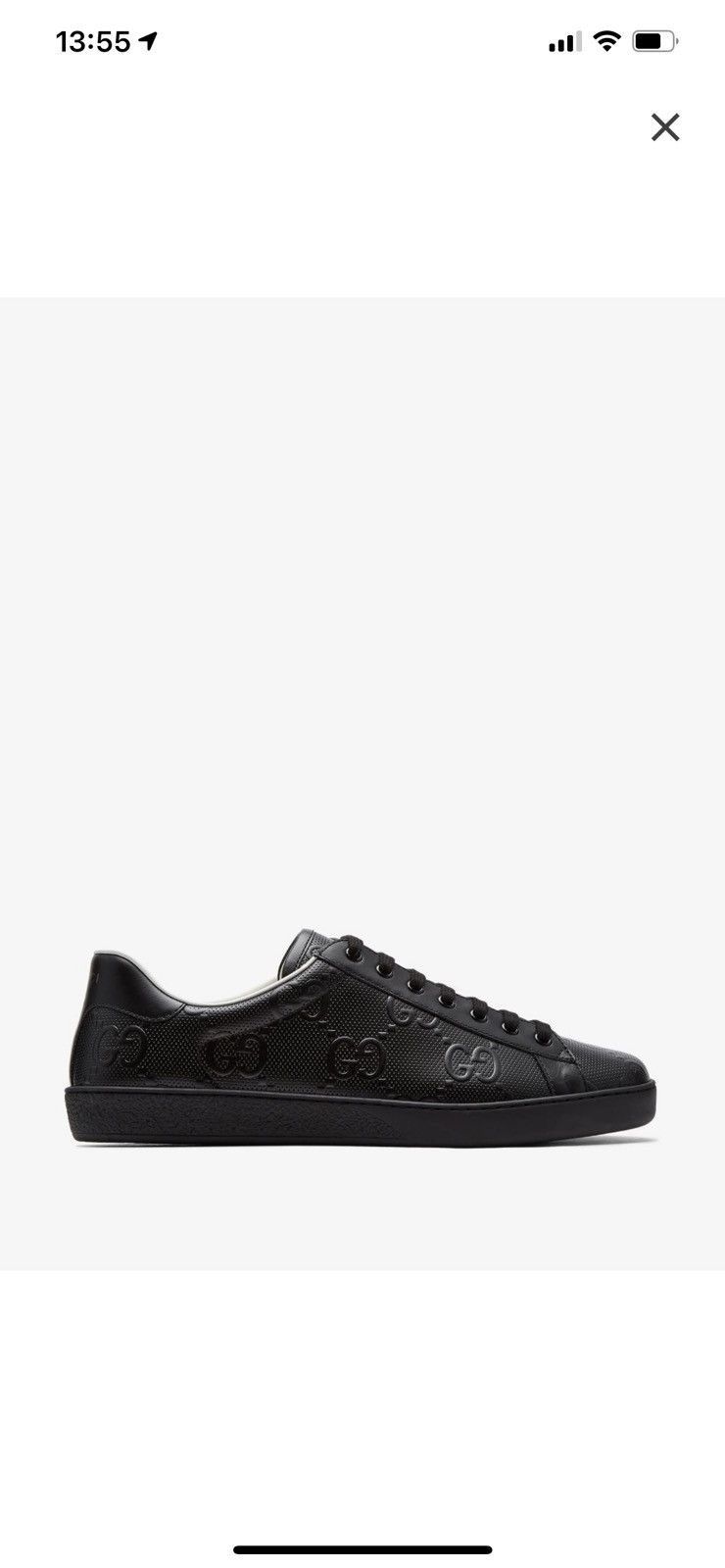 Gucci Gucci Ace GG Embossed Sneakers | Grailed
