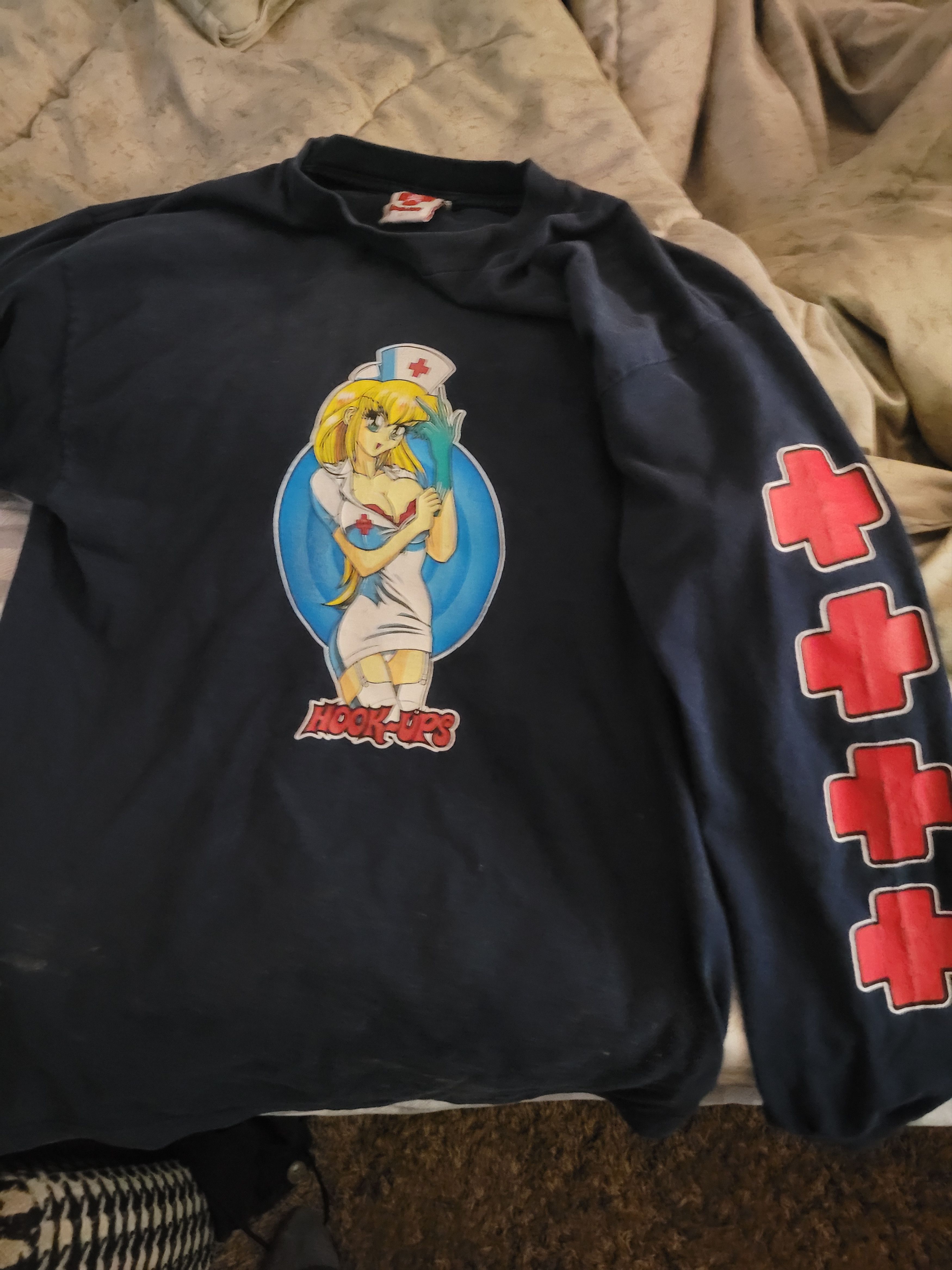 Hook-Ups vintage 2000s hookups nurse daisy shirt | Grailed