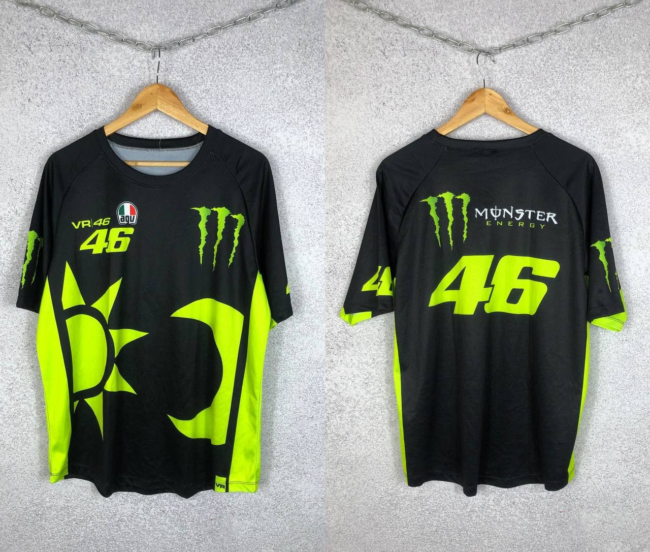 Racing VR46 Valentino Rossi Monster Energy Racing T Shirt | Grailed