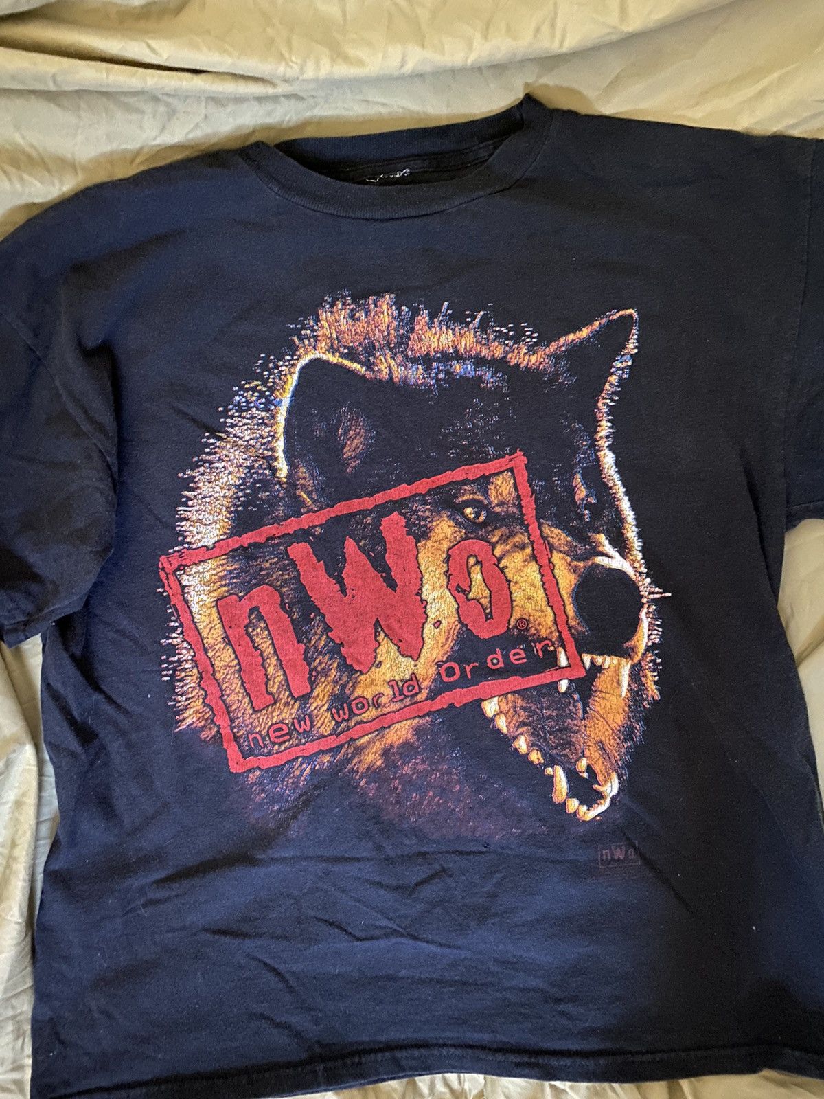 Vintage × WCW/nWo × WWF Vintage NWO Wolf T shirt | Grailed