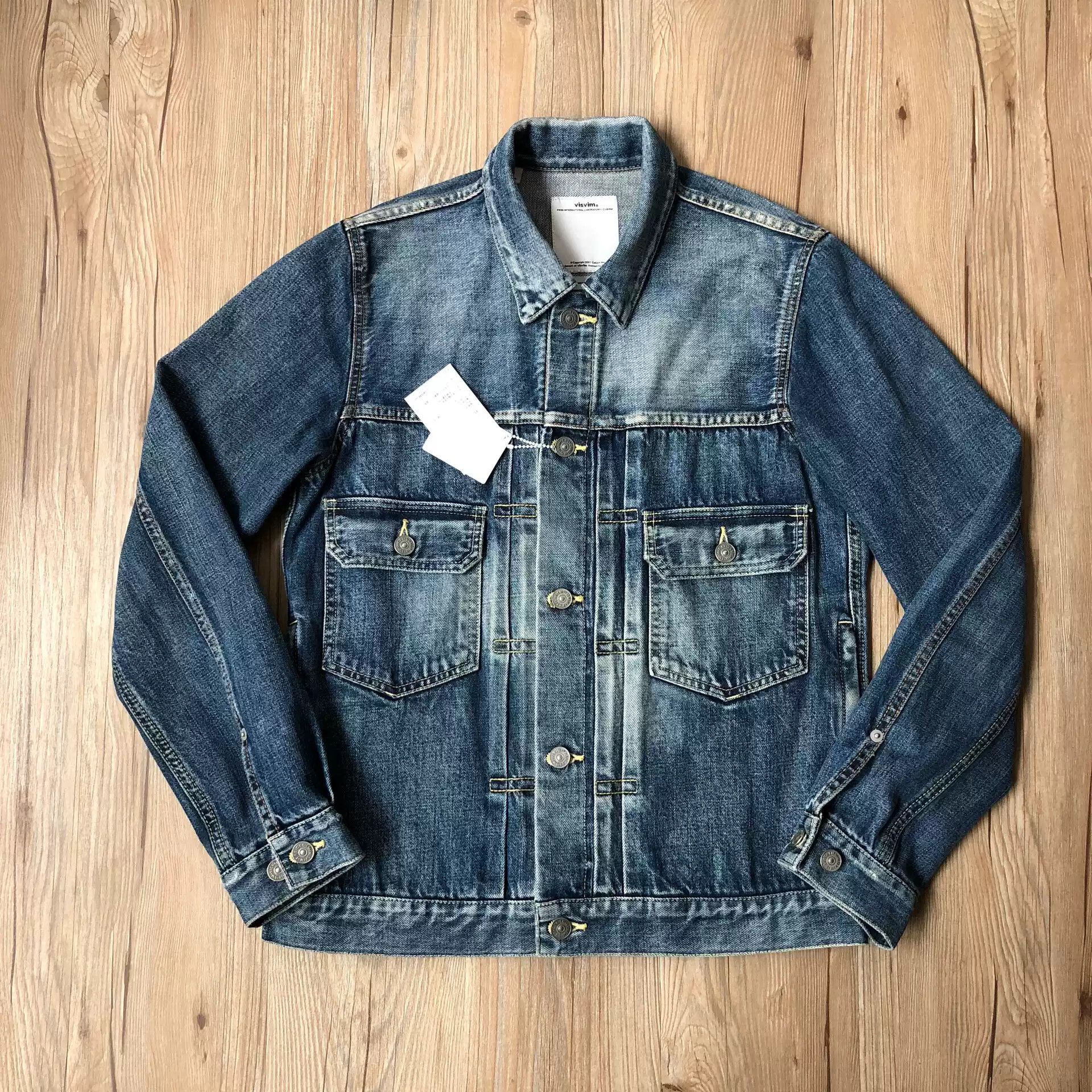 Visvim Visvim 101 JKT DMGD | Grailed