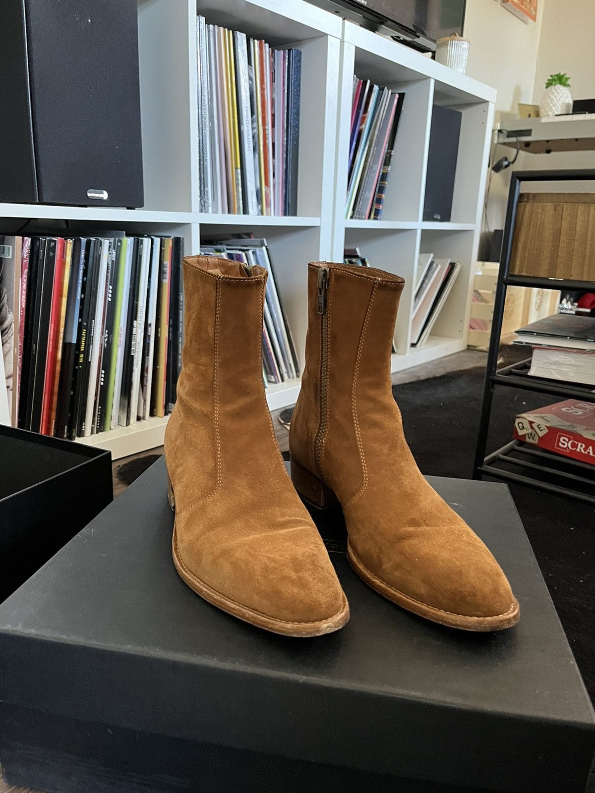 From The First From The First Luca 40mm Boots | Grailed