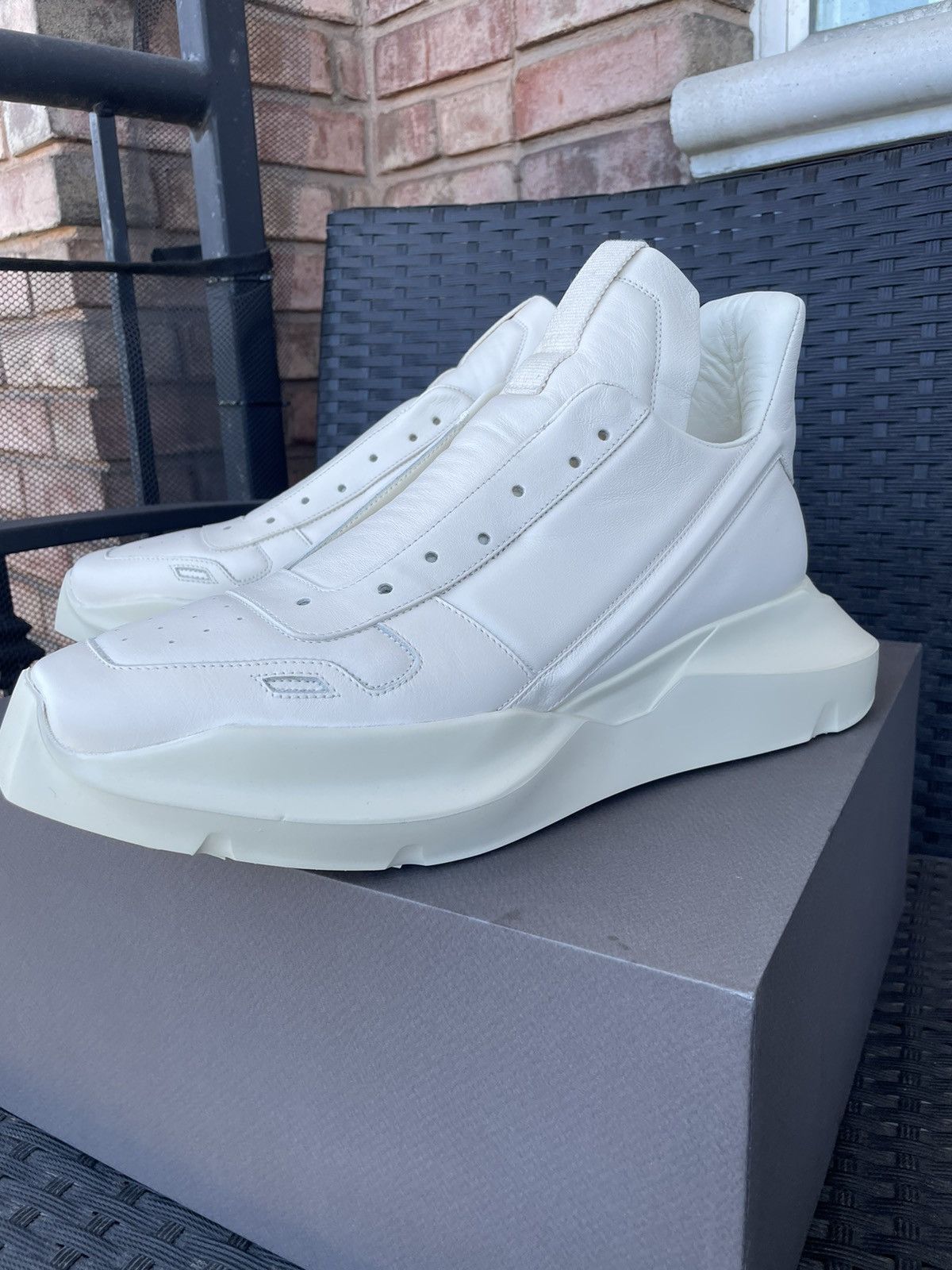 Rick Owens Rick Owens Geth Runners Milk 45 NEW | Grailed