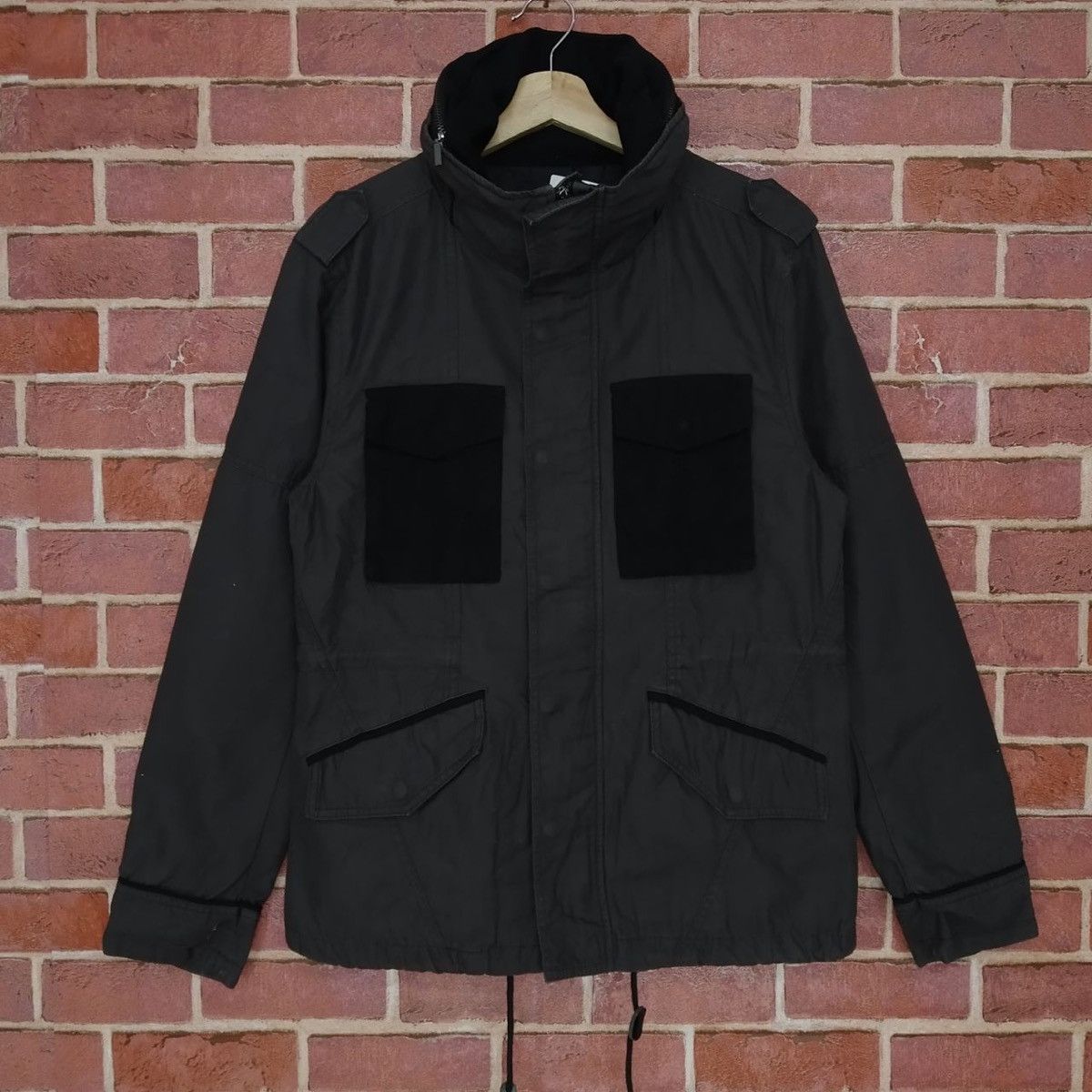 Vintage Japan Brand Crebar Garments Double Pocket Worker Jacket | Grailed