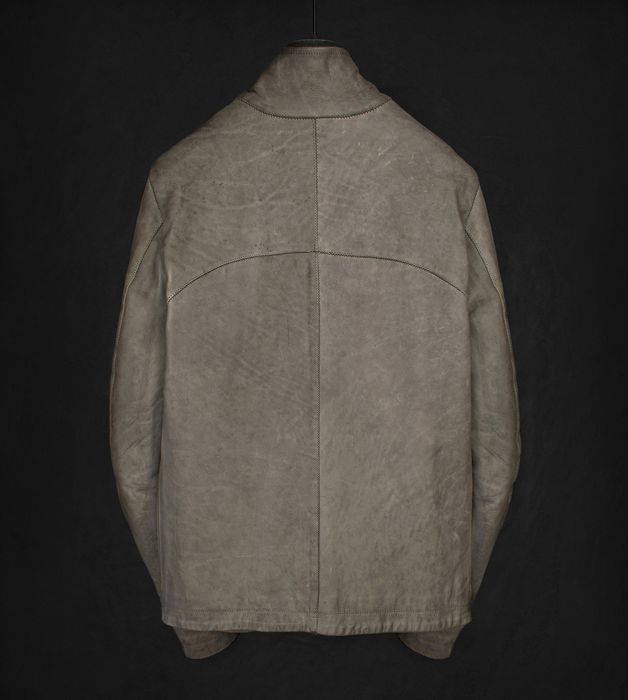 10sei0otto STITCHED LEATHER JACKET | Grailed